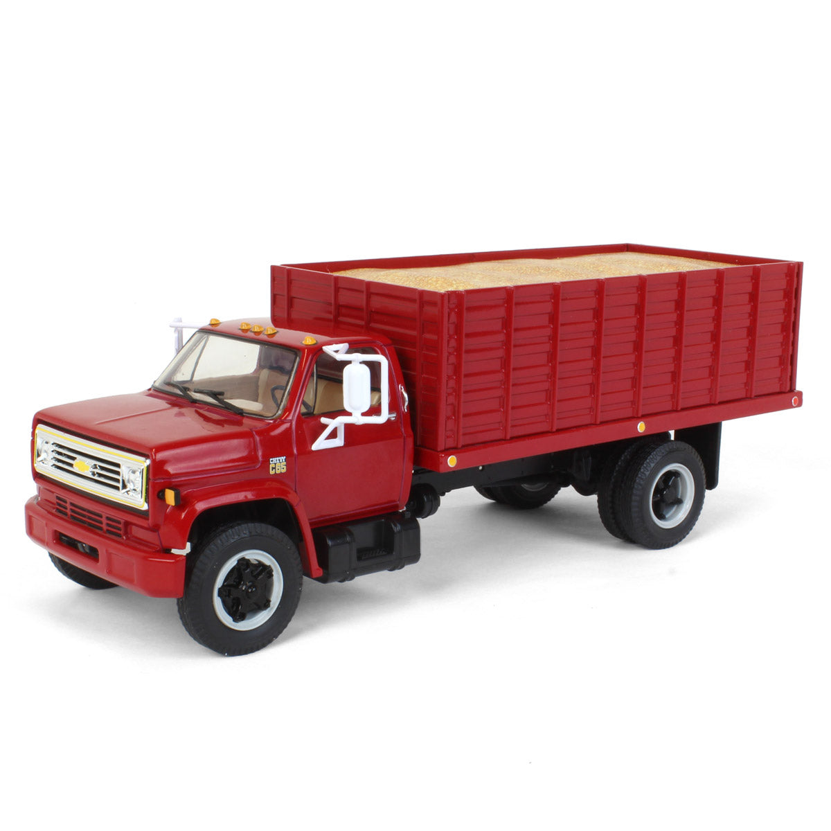 1/34 Red 1970s Chevrolet C65 Grain Truck w/ Red Dump Body & Corn Load ...