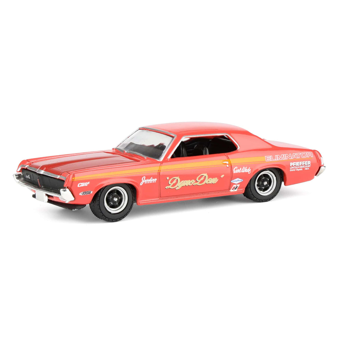 1/64 1969 Mercury Cougar Eliminator, Dyno Don, GreenLight Muscle Serie ...
