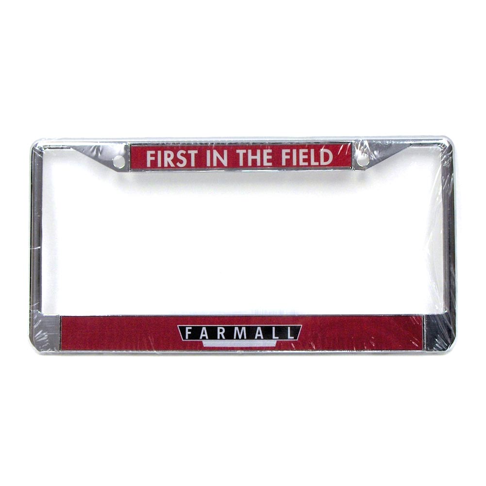 IH Farmall "First in the Field" License Plate Holder — Outback Toys