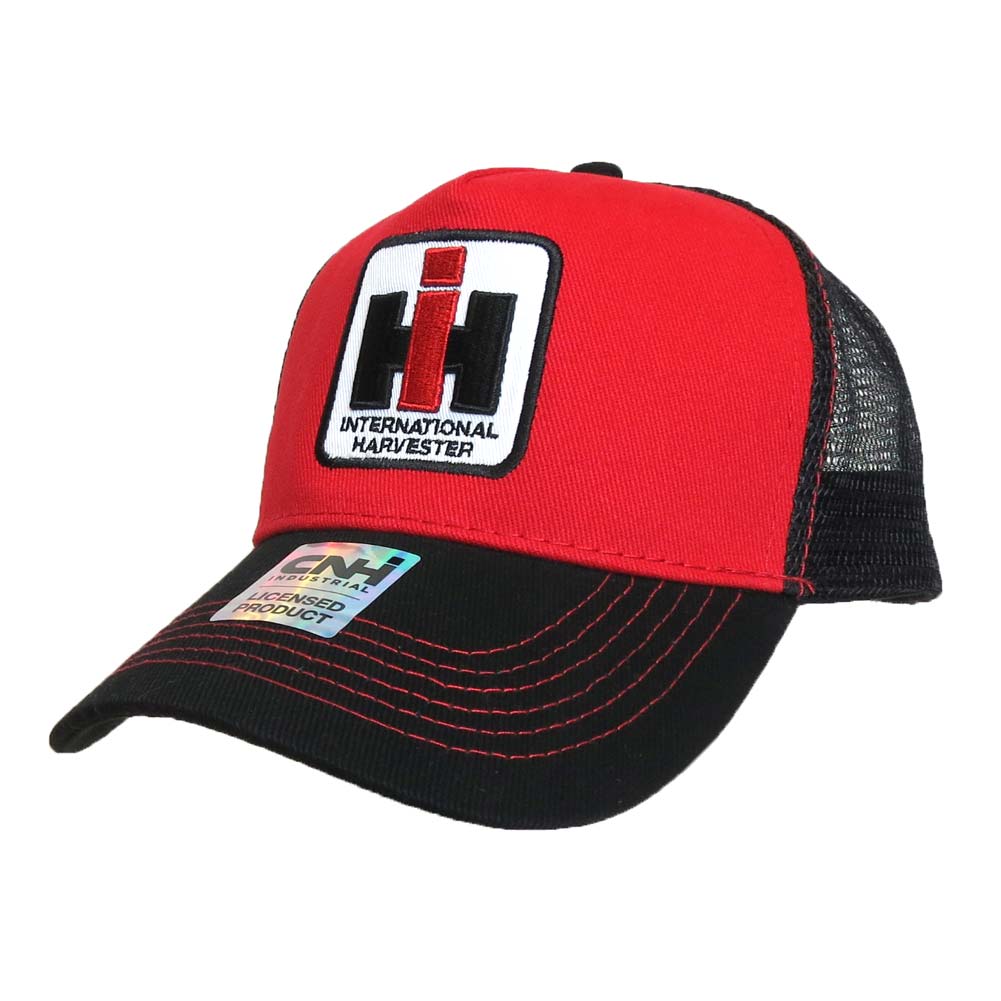 IH Red & Black Mesh Back Cap — Outback Toys