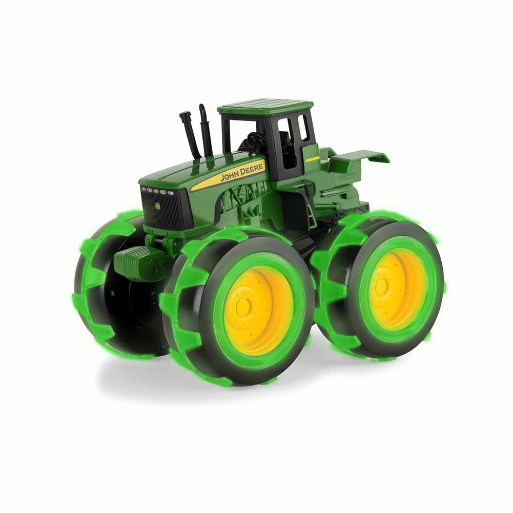 John Deere Monster Treads Lightning Wheels Tractor — Outback Toys