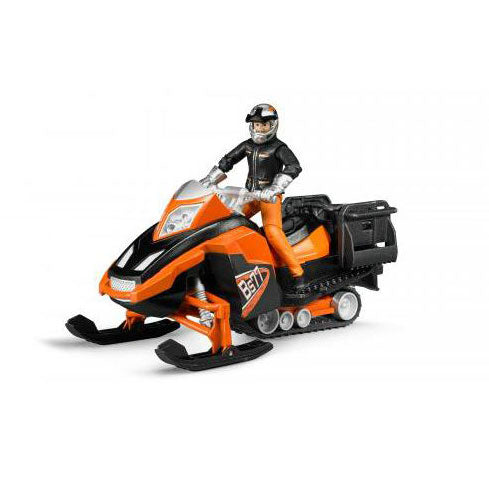 1/16 Snowmobile with Driver and Accessories by Bruder — Outback Toys