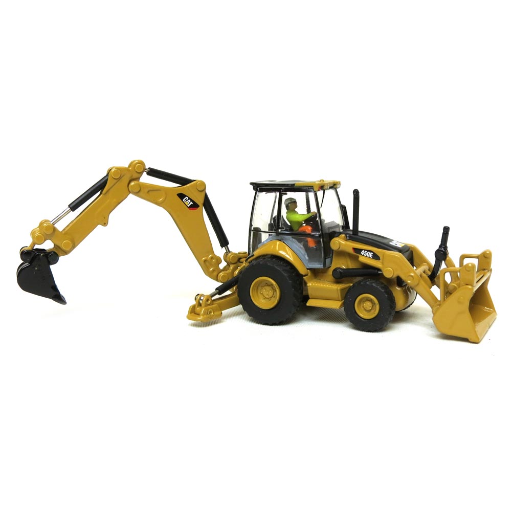 1/87 Caterpillar 450E Backhoe Loader, Diecast Masters High Line Series ...