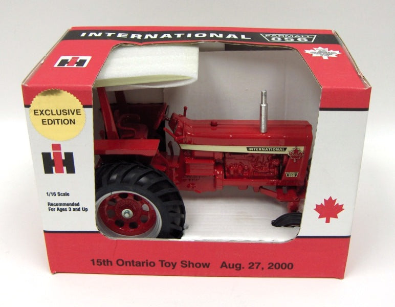 1/16 IH Farmall 856 Wide Front with Canopy, 2000 Ontario Toy Show ...