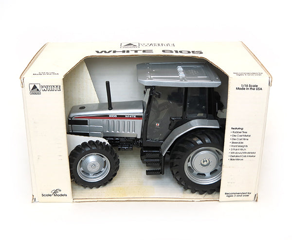 1/16 White 6105 Tractor with MFD and Cab Glass, Made in the USA ...