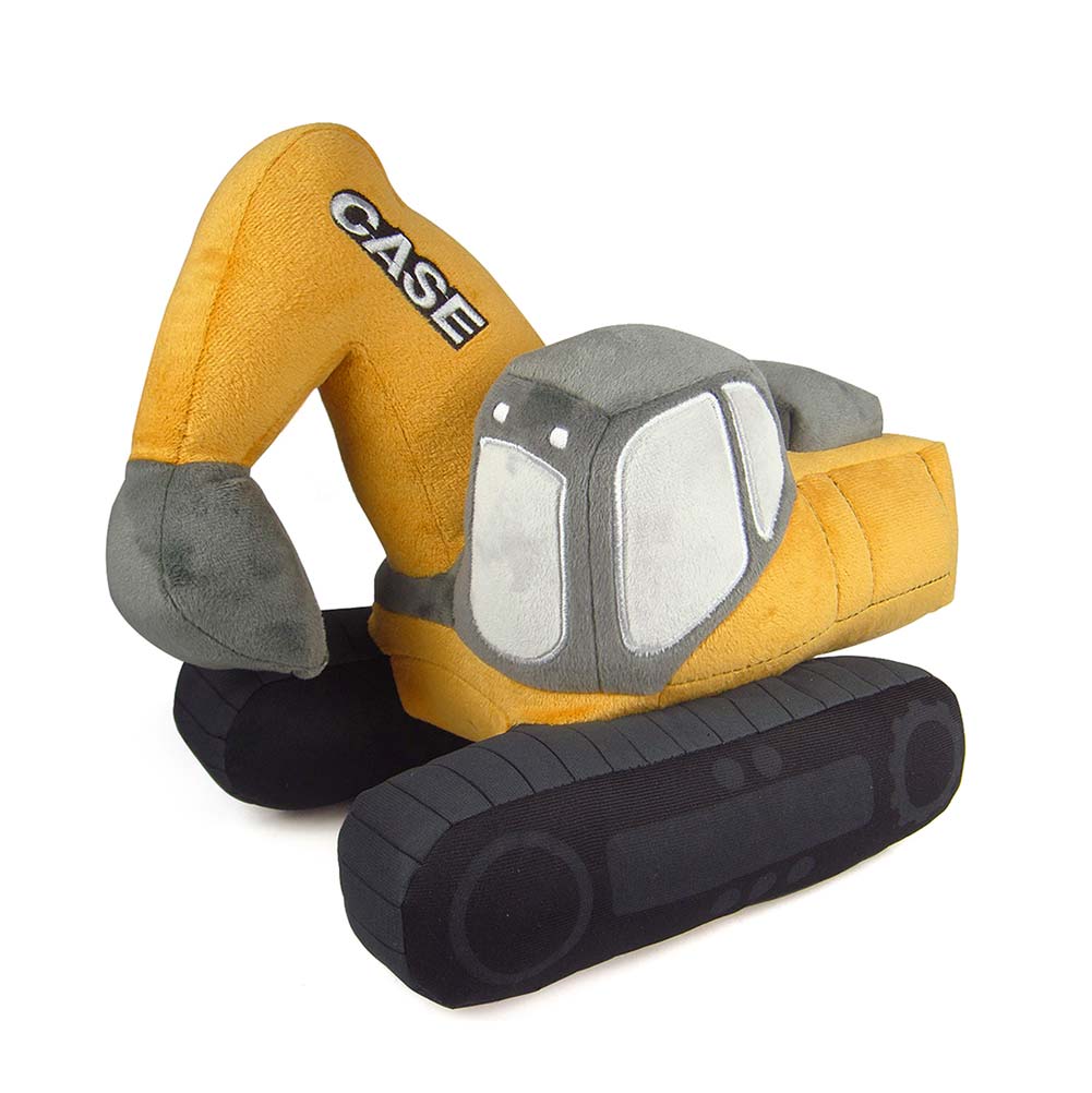 Large Case Excavator Plush Toy — Outback Toys