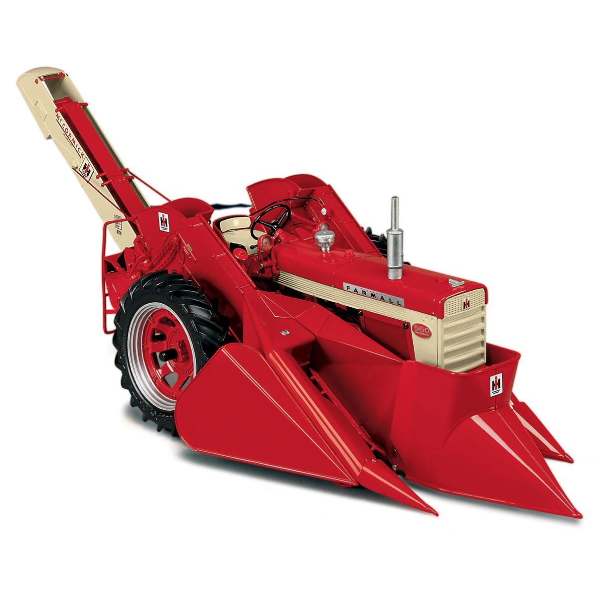 1/16 IH Farmall 560 Tractor with 2-MH Corn Picker, Precision Series #1 ...