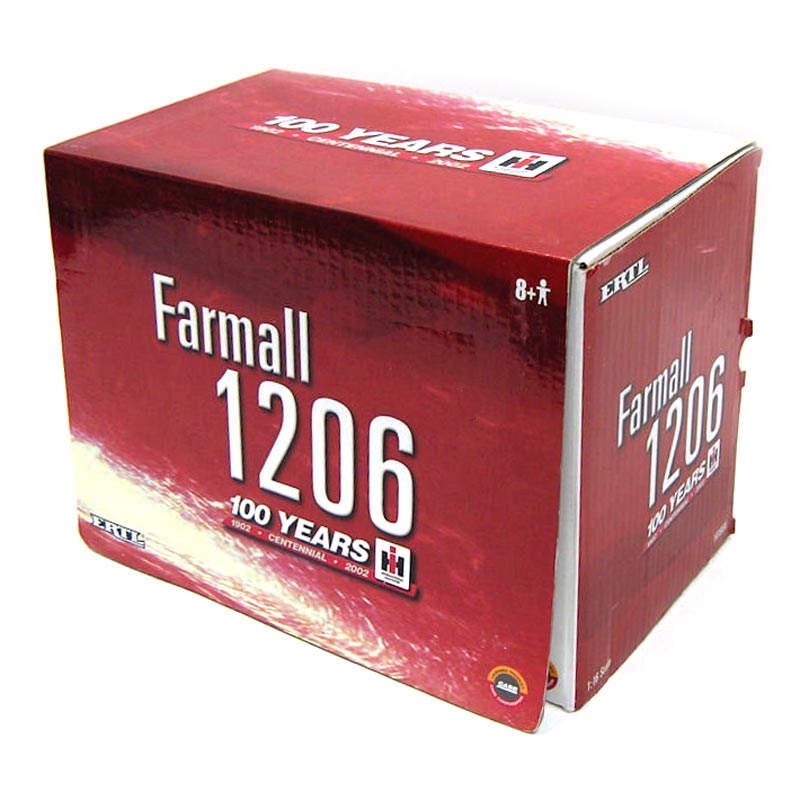 1/16 IH Farmall 1206 Tractor with ROPS by ERTL, 100 Years Centennial ...