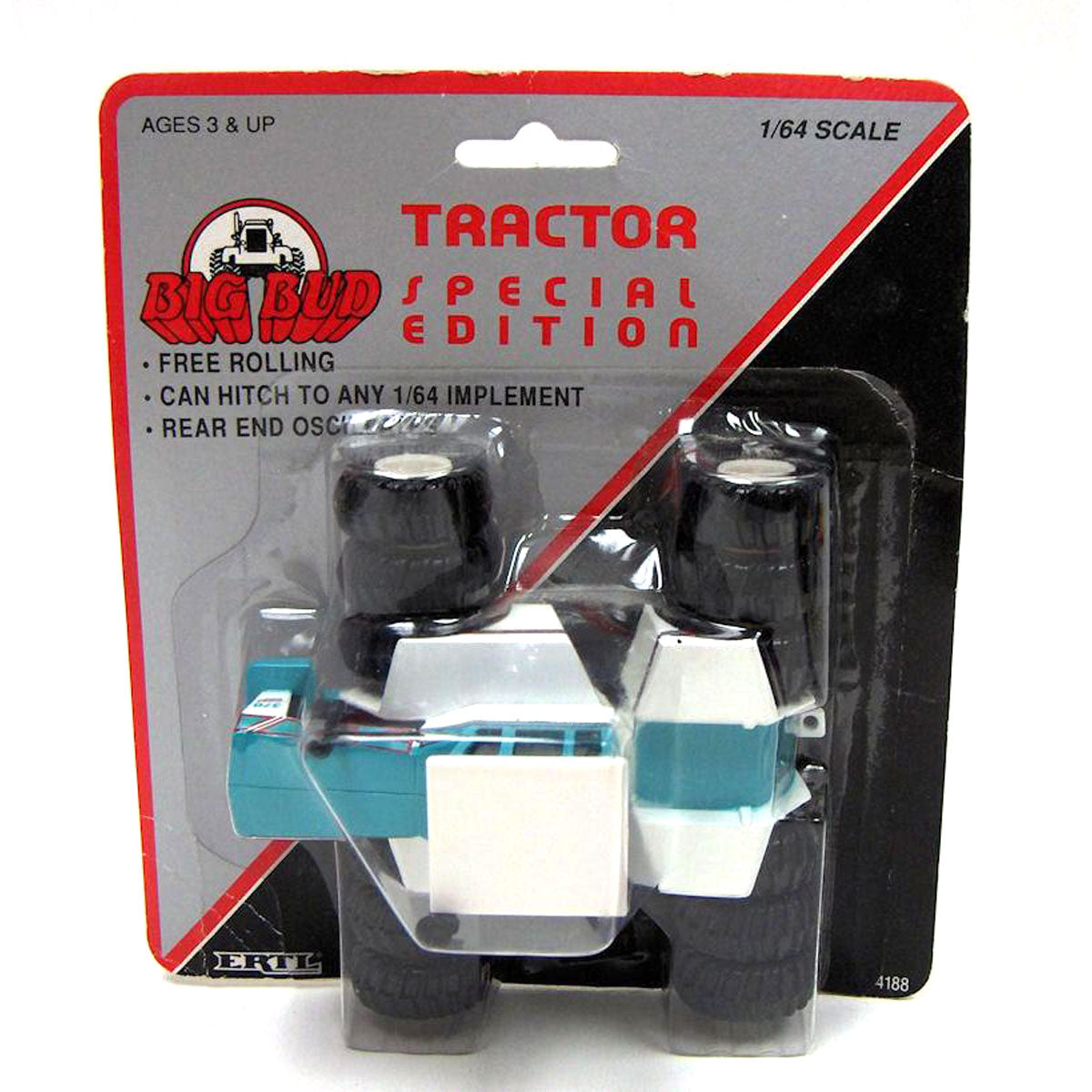 1/64 Big Bud 370 Bafus Blue Tractor with Triples, Special Edition by E ...