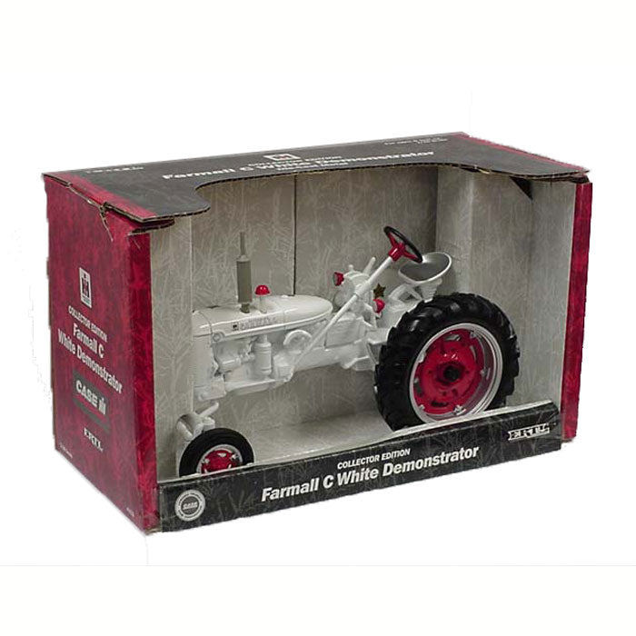 1/16 IH Farmall C White Demonstrator Tractor with Wide Front by ERTL ...