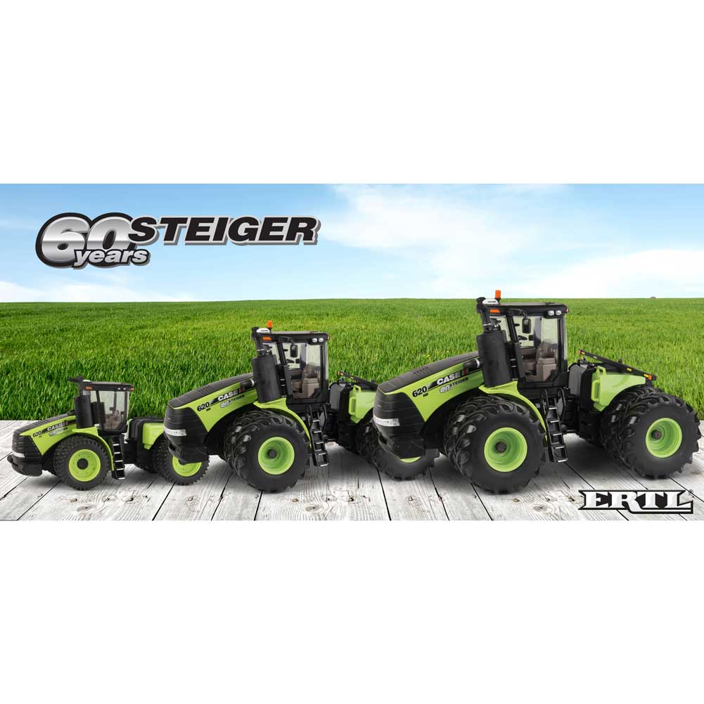 1/16 Case IH Green Steiger 620 4WD with Duals, 60th Anniversary Collec ...