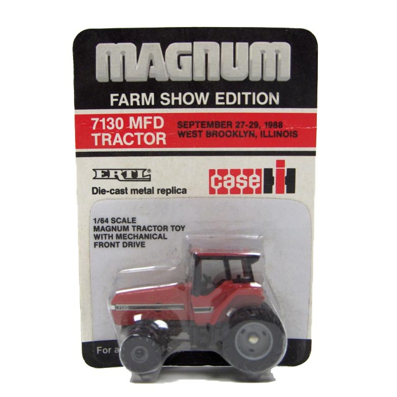 1/64 Case IH 7130 Magnum Tractor with MFD by ERTL, 1988 Illinois Farm ...