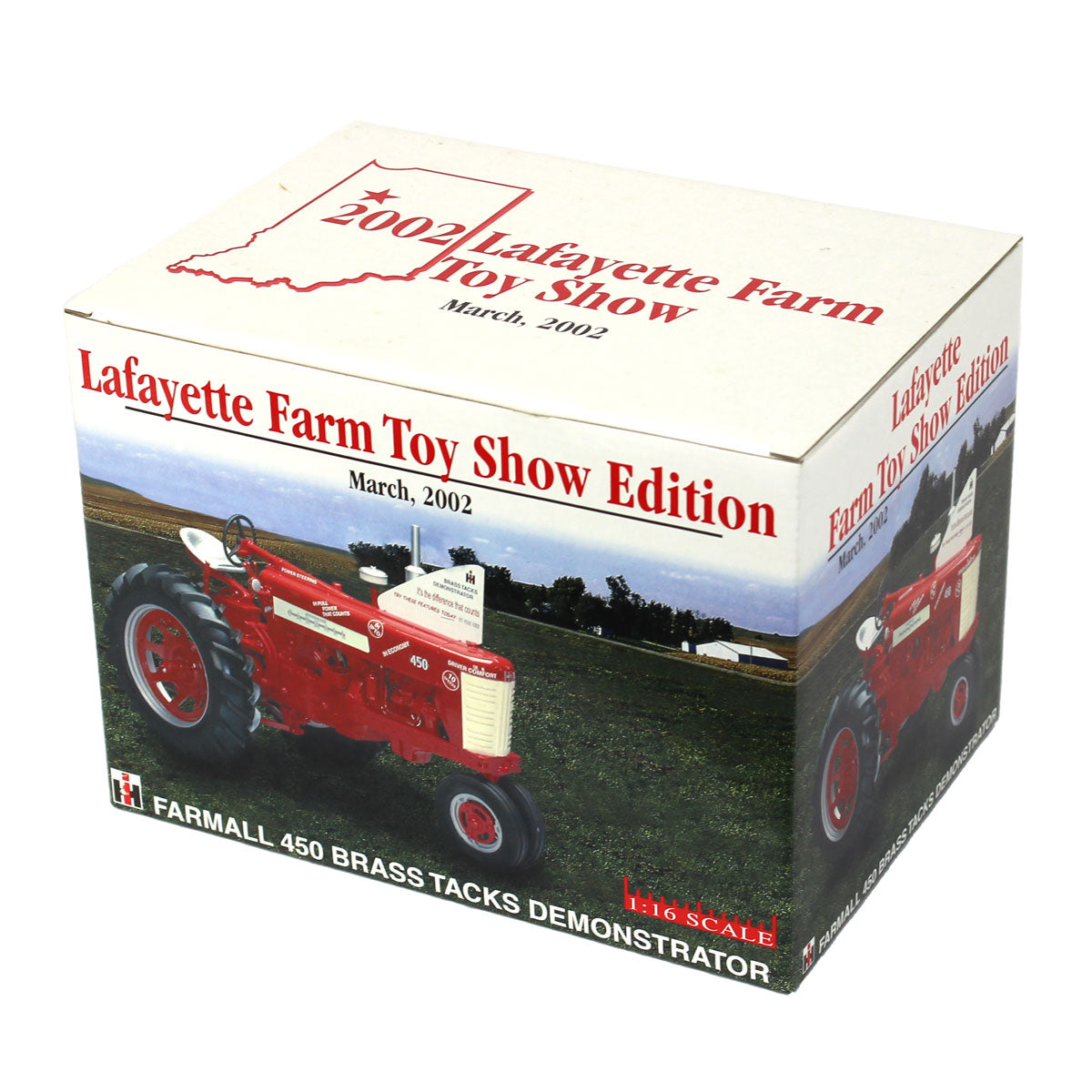 1/16 IH Farmall 450 Brass Tacks Demo, 2002 Lafayette Farm Toy Show ...