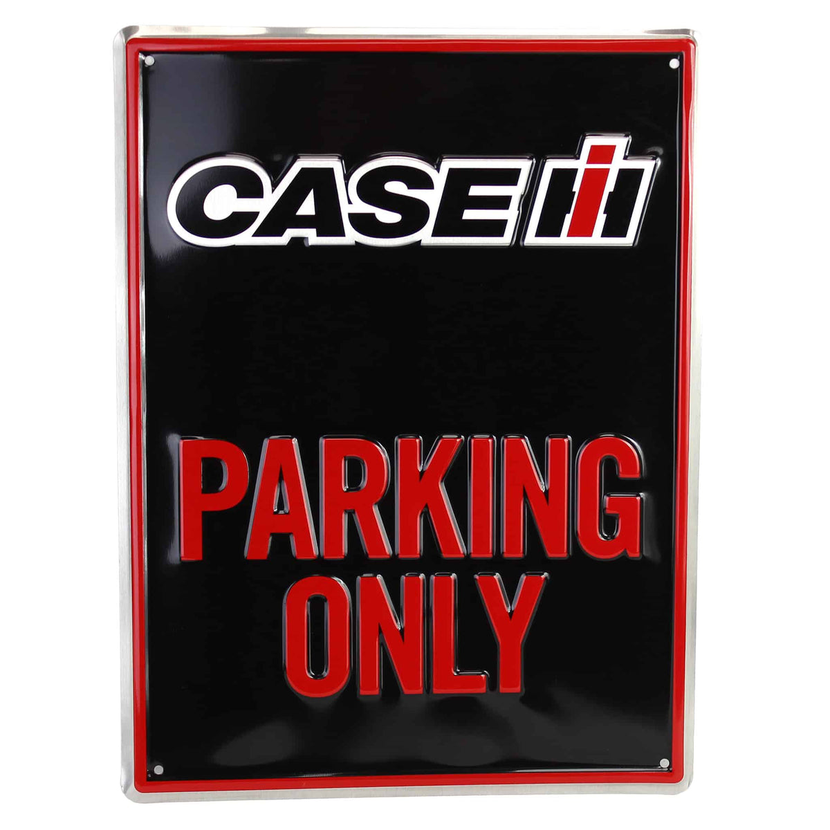Case IH Parking Only Aluminum Sign — Outback Toys