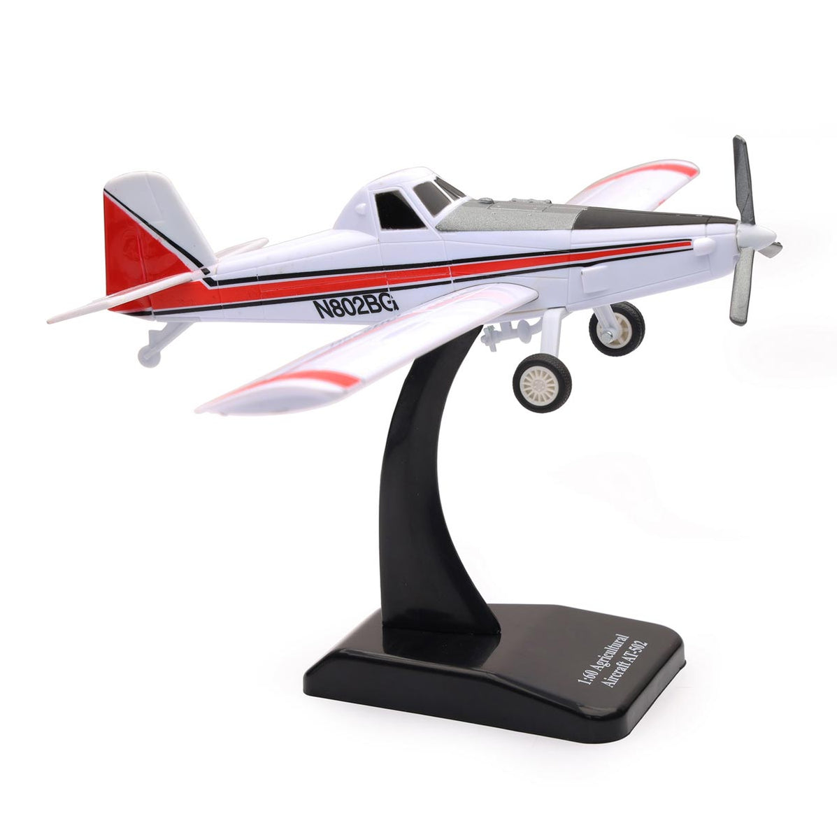 1/60 White Air Tractor AT-502B Ag Spray Airplane Crop Duster by New Ra ...