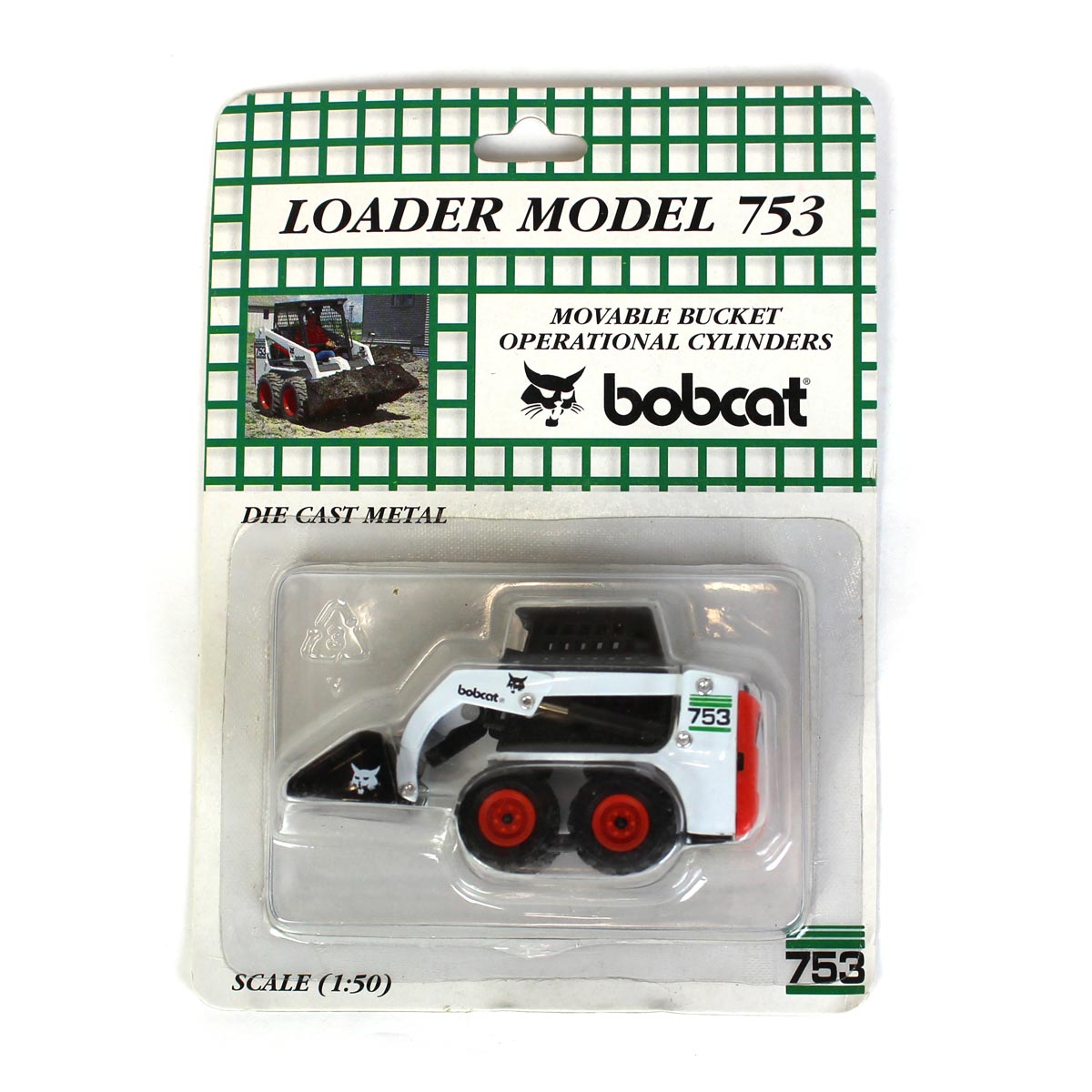 1/50 Bobcat Model 753 Skid Loader — Outback Toys