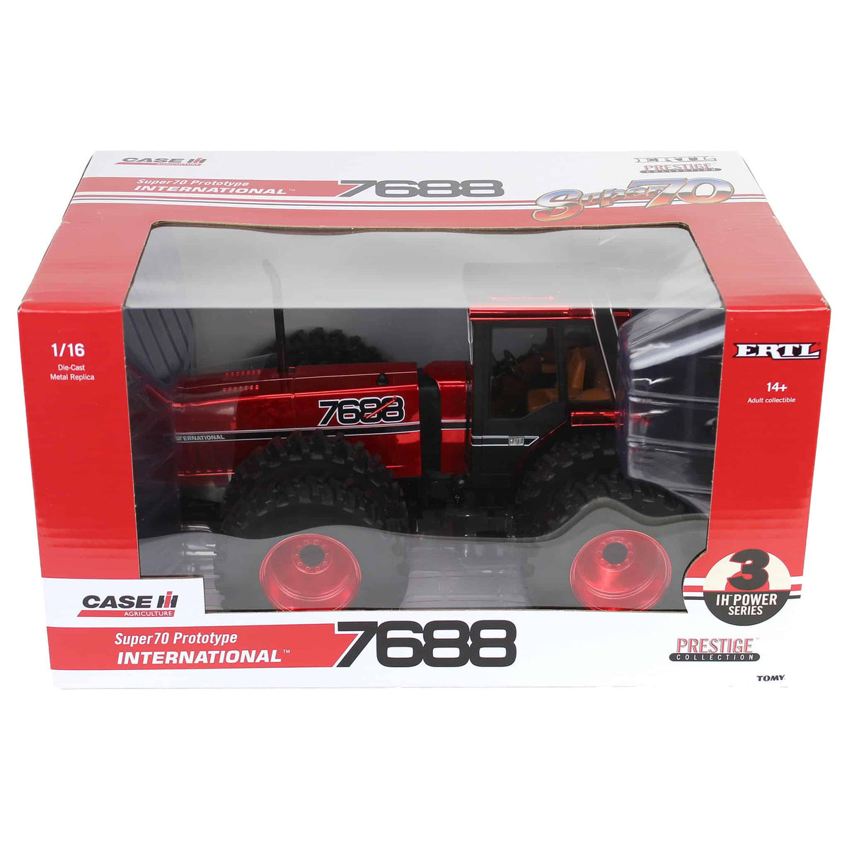 (B&D) Red Chrome ~ 1/16 International 7688 Super 70 Series 2+2, 3rd in ...