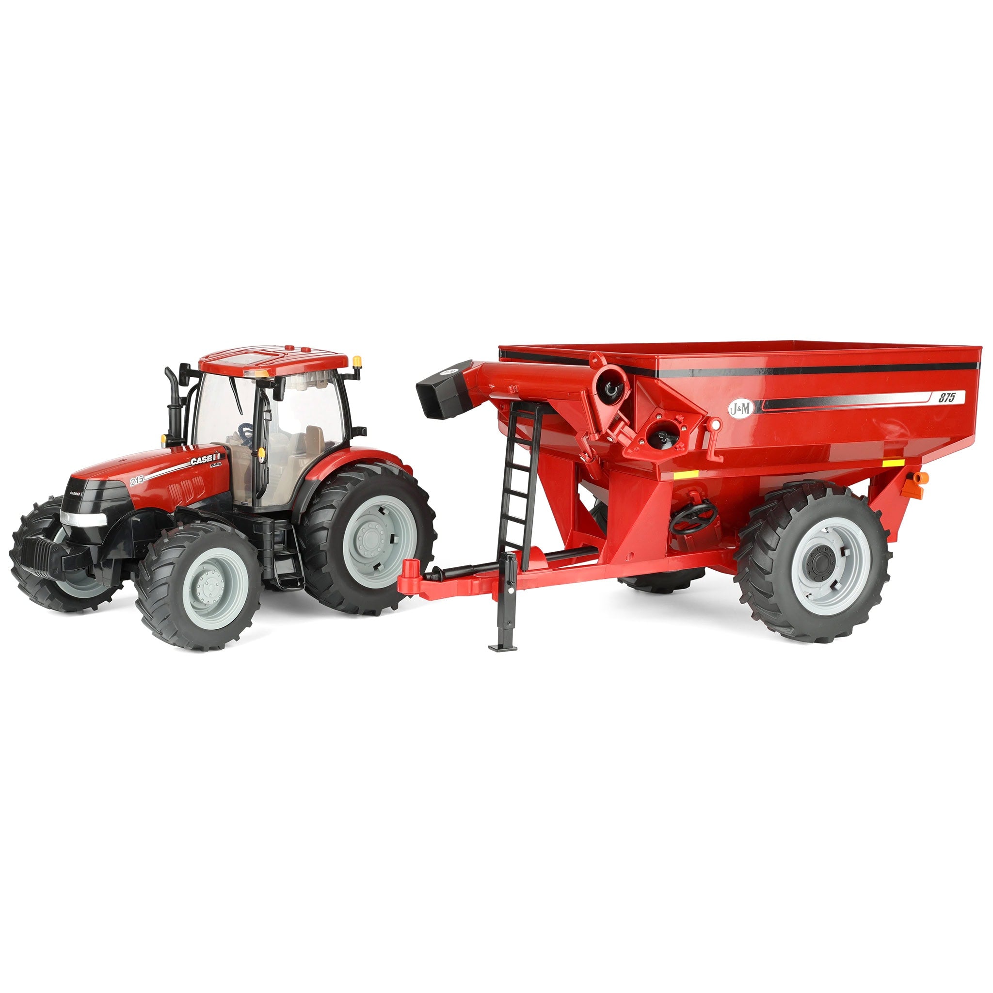 1/16 Case IH Puma 215 with J&M Grain Cart, ERTL Big Farm — Outback Toys