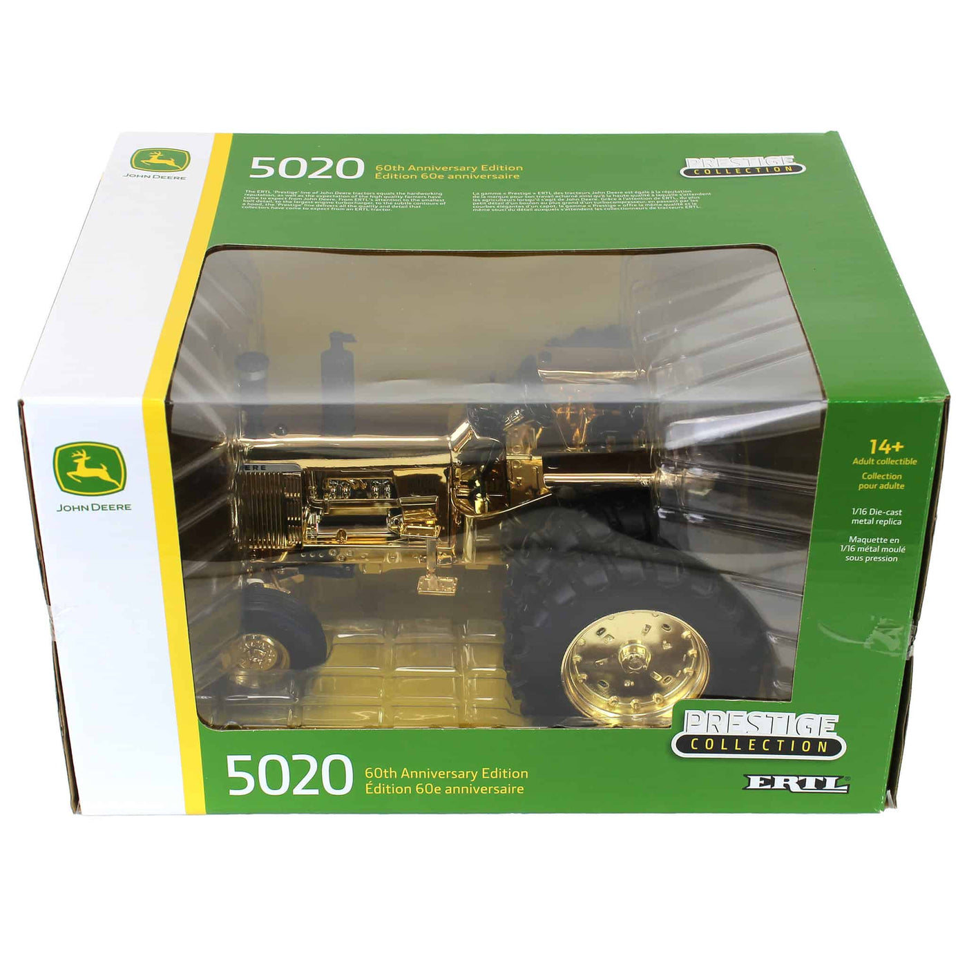 Gold Chrome Chase Unit ~ 1/16 John Deere 5020 Tractor, 60th Anniversar ...