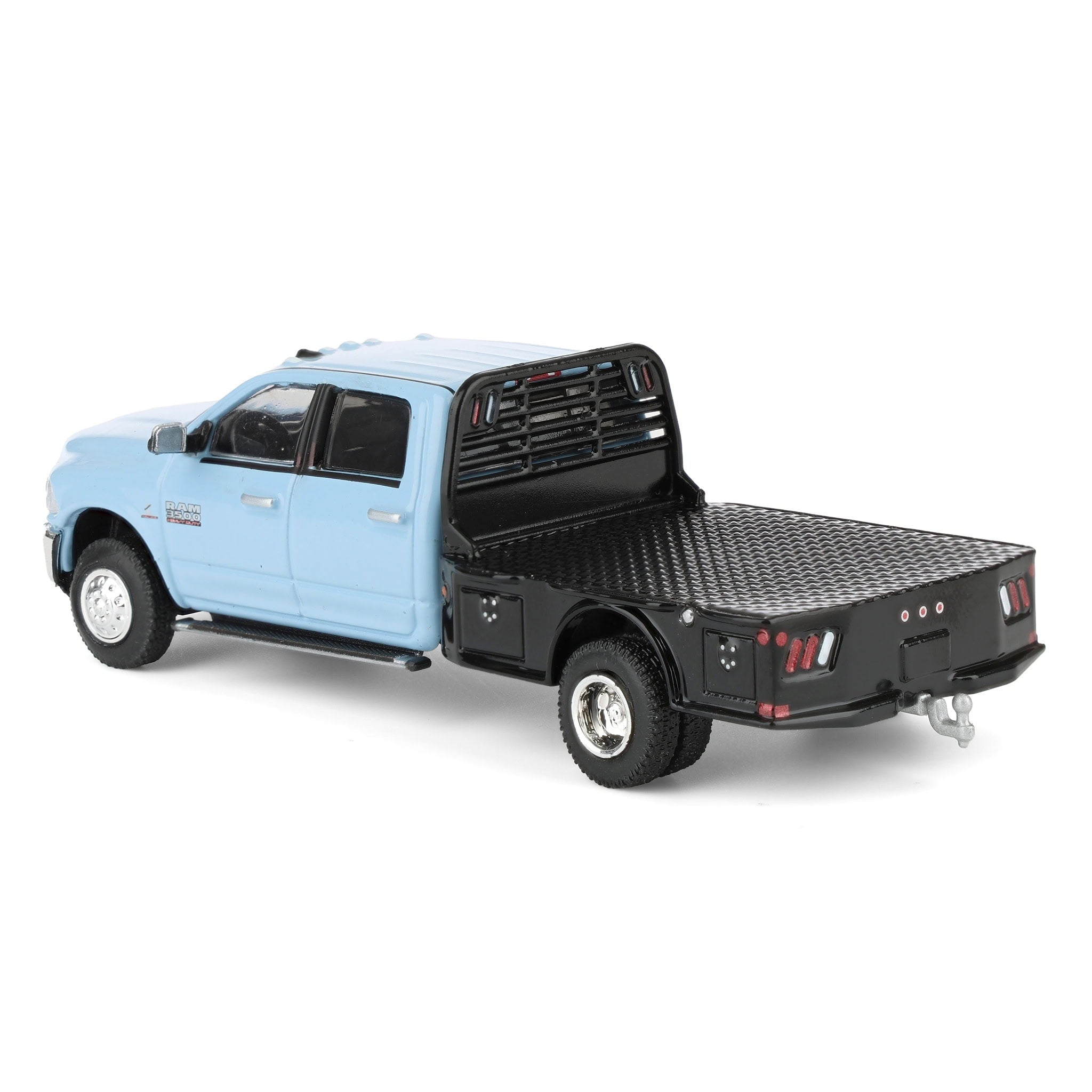 1/64 2018 Ram 3500 Dually Flatbed, Robin’s Egg Blue, Dually Drivers Se ...