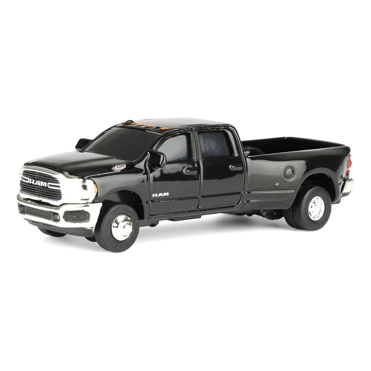 1/64 Black RAM 3500 Dually Pickup Truck, ERTL Collect N Play — Outback Toys