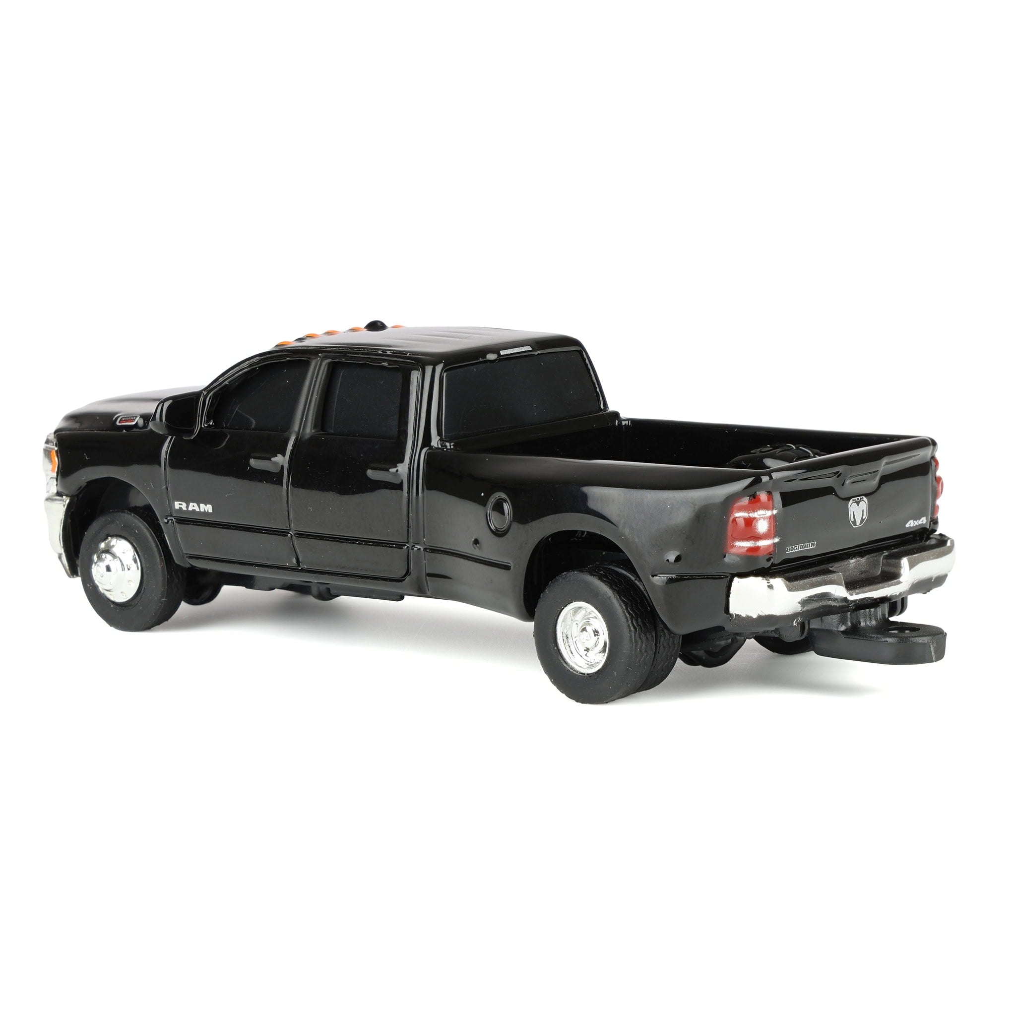 1/64 Black RAM 3500 Dually Pickup Truck, ERTL Collect N Play — Outback Toys