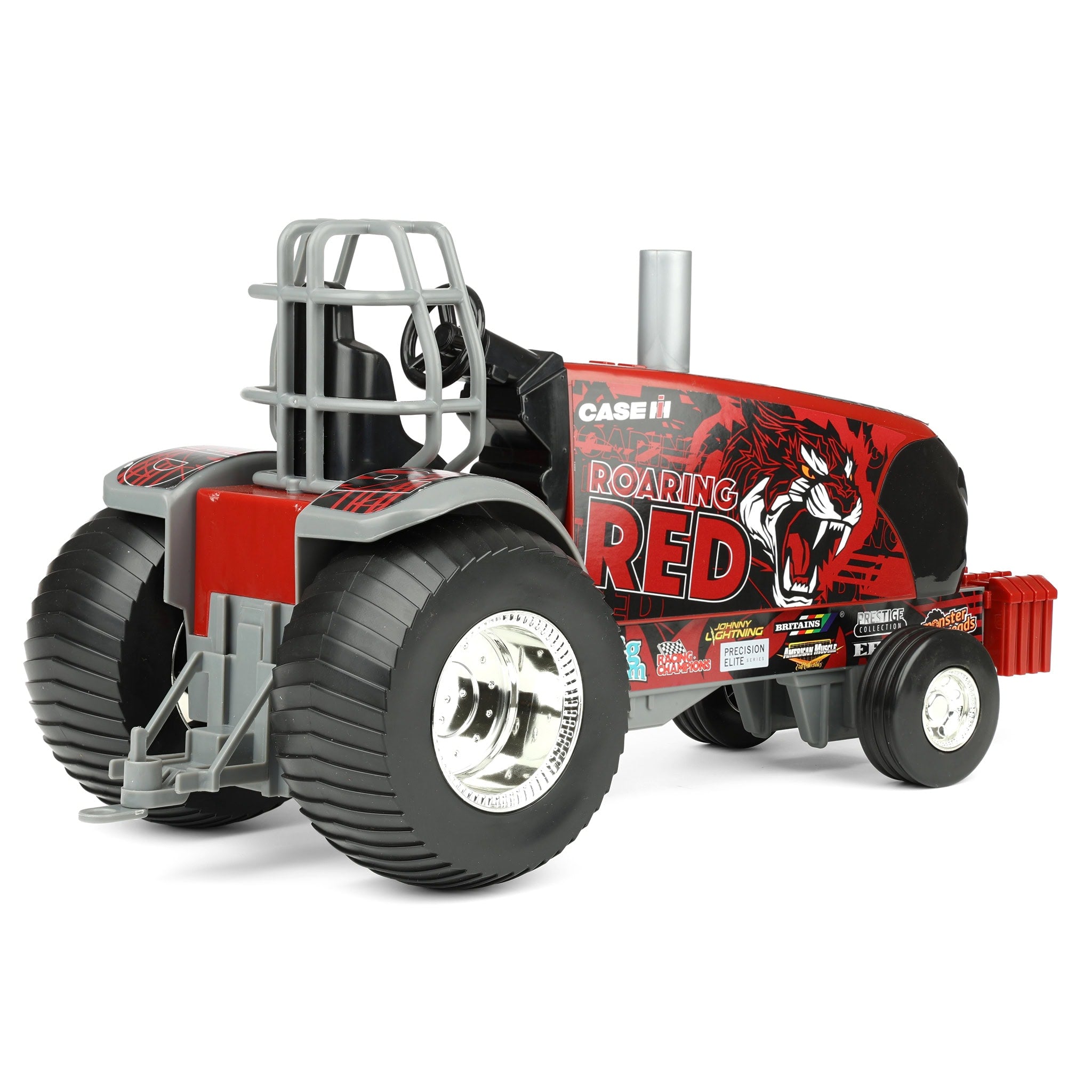 1/16 Case IH "Roaring Red" Pulling Tractor, ERTL Big Farm — Outback Toys