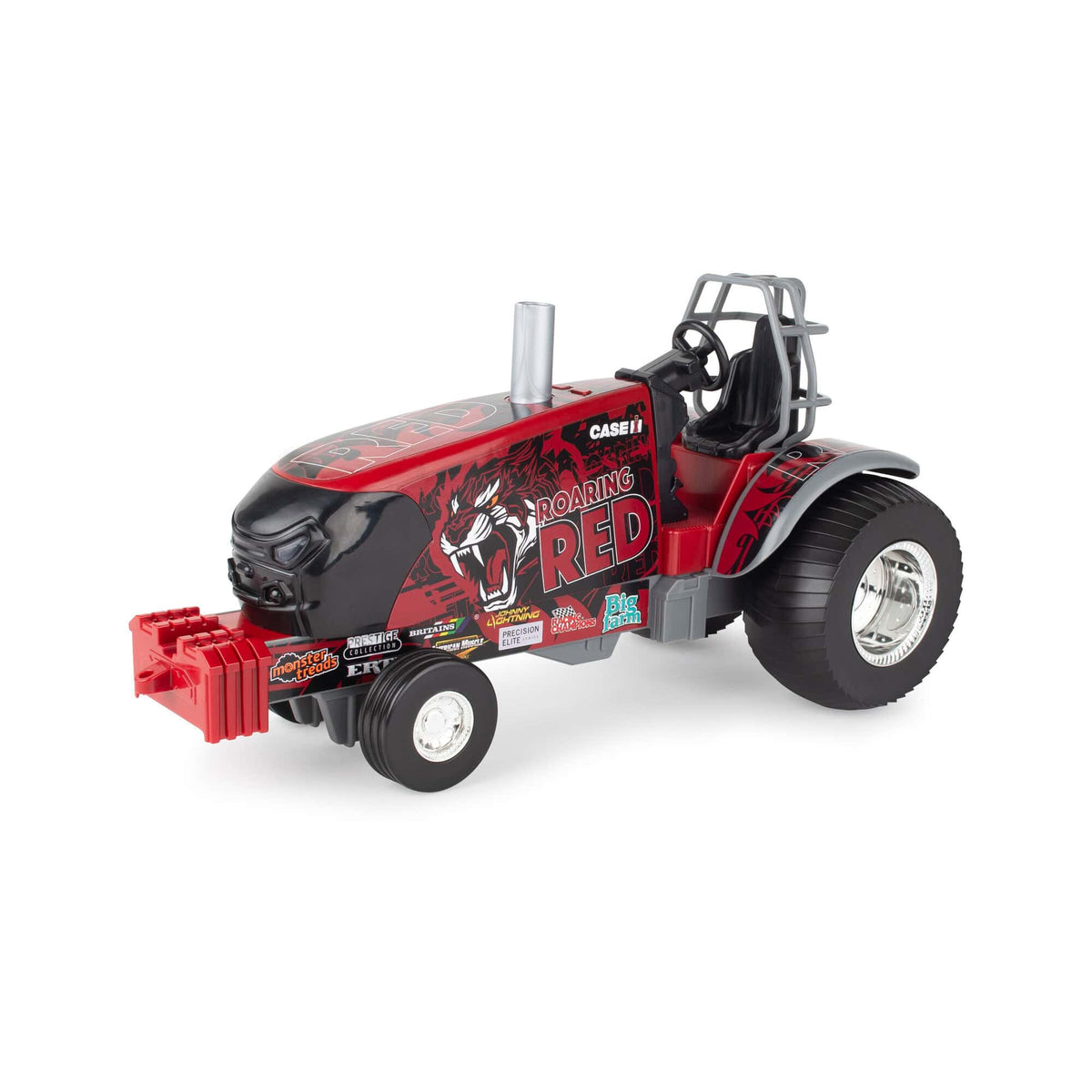 1/16 Case IH "Roaring Red" Pulling Tractor, ERTL Big Farm — Outback Toys