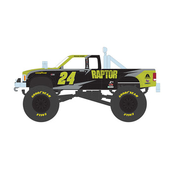 1/64 1986 Chevrolet S-10 Extended Cab Monster Truck, #24 Raptor, Kings ...