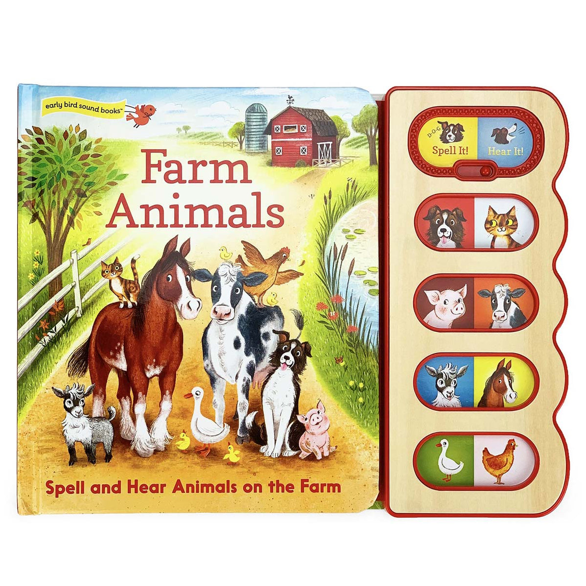 Farm Animals, Interactive Sound Board Book — Outback Toys