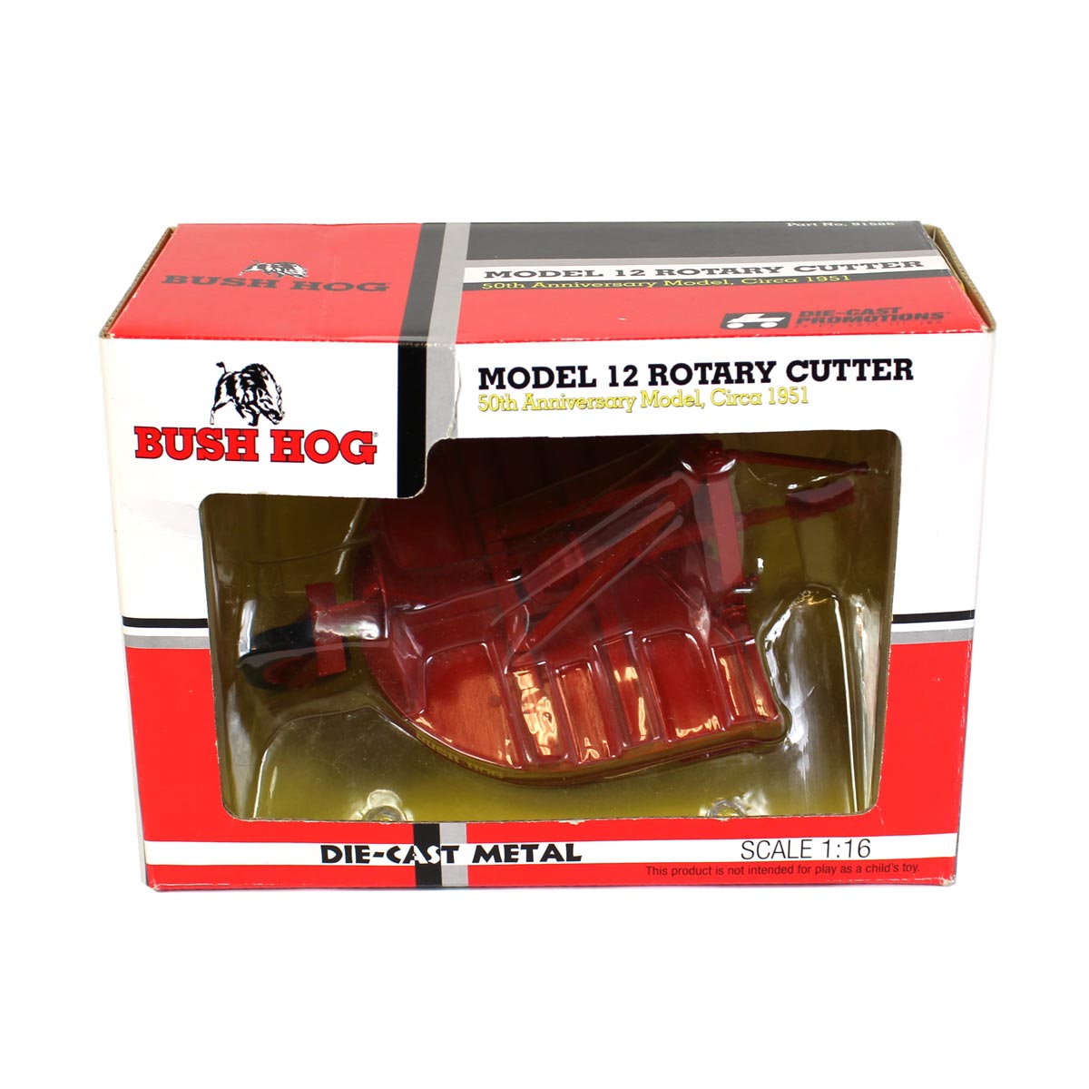 1/16 Bush Hog Model 12 Rotary Mower, 50th Anniversary Model by Die-Cas ...