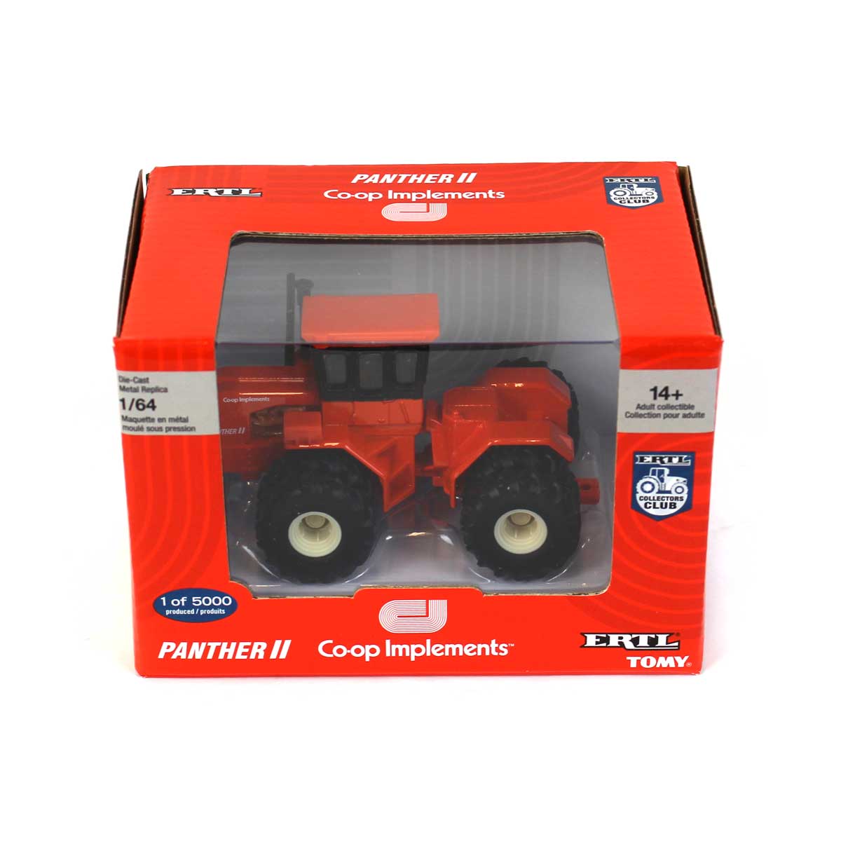 1/64 Co-op Implements Panther II 4WD Tractor with Duals, ERTL Collecto ...