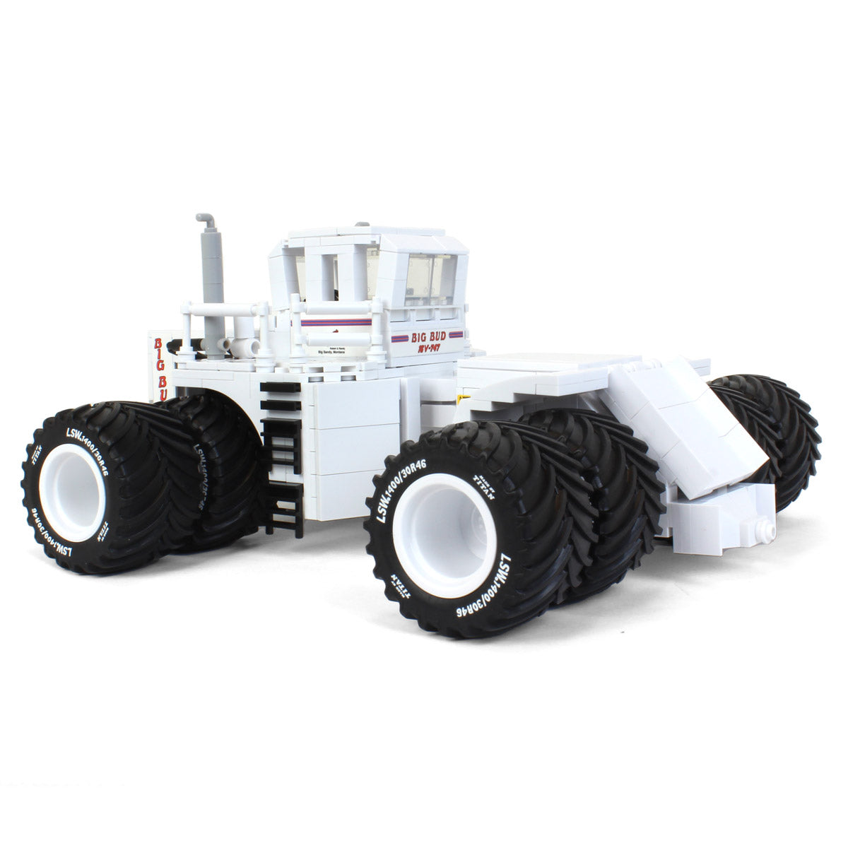 Big Bud 16V-747 Tractor 512 Piece Building Blocks Set by First Gear ...