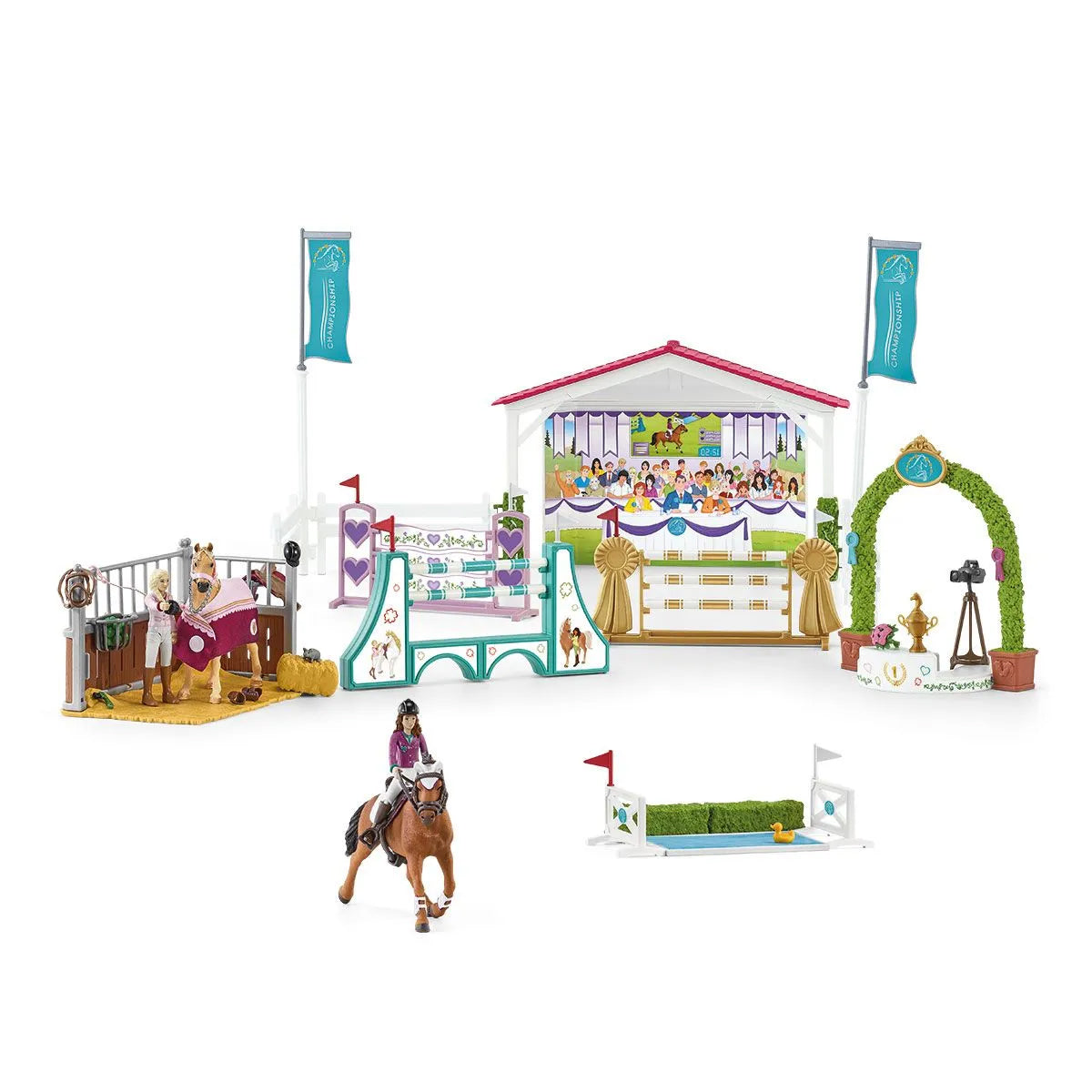 Friendship Horse Tournament Set by Schleich — Outback Toys