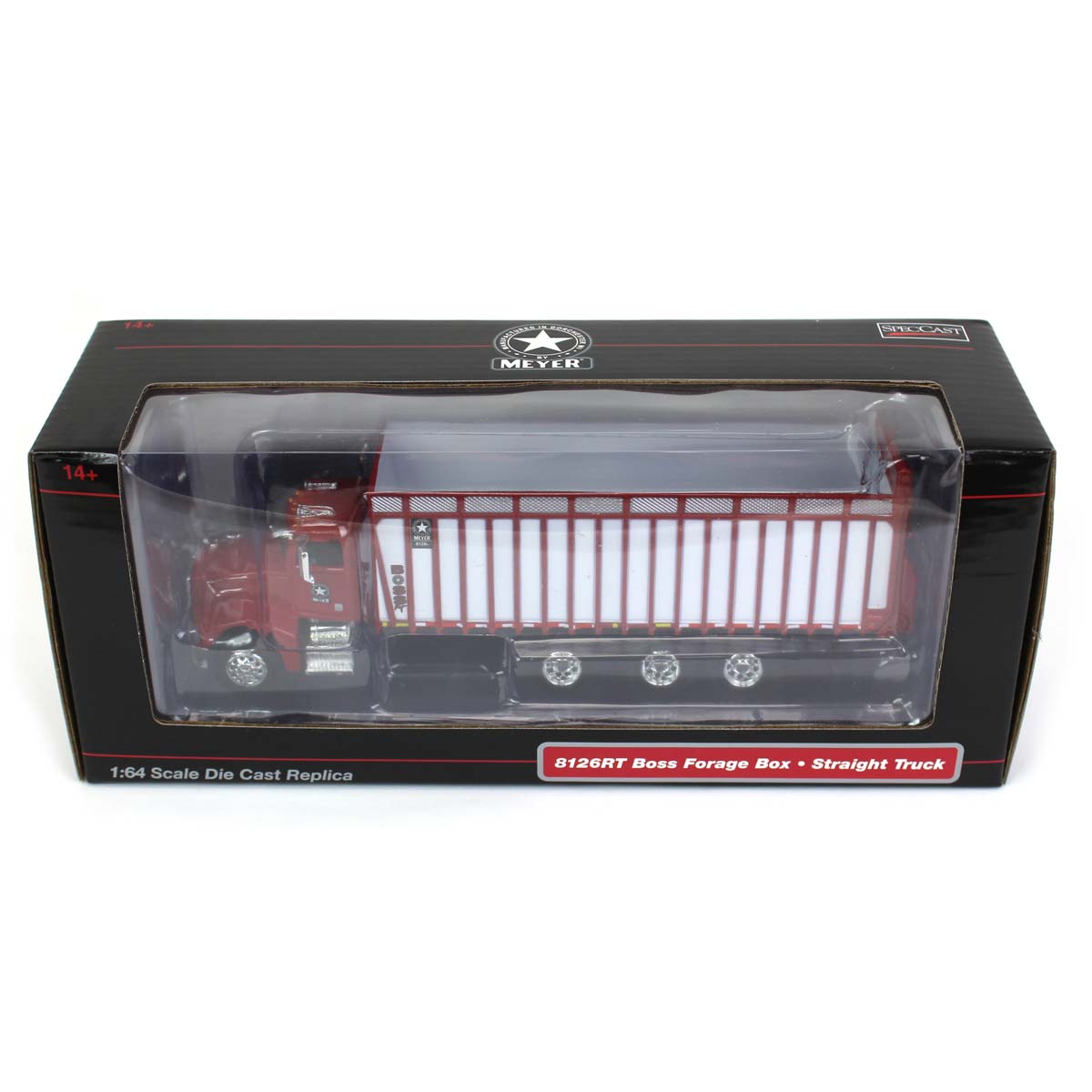 1/64 Peterbilt 385 Truck with Meyer 8126RT Boss Forage Box by SpecCast ...