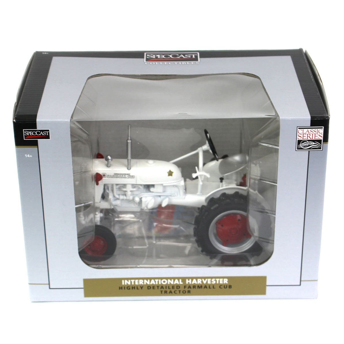 1/16 IH Farmall Cub White Demonstrator Tractor by SpecCast — Outback Toys