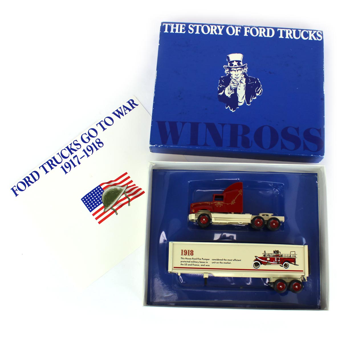 1/64 Winross The Story of Ford Trucks Semi #3, Ford Trucks Go to War 1 ...