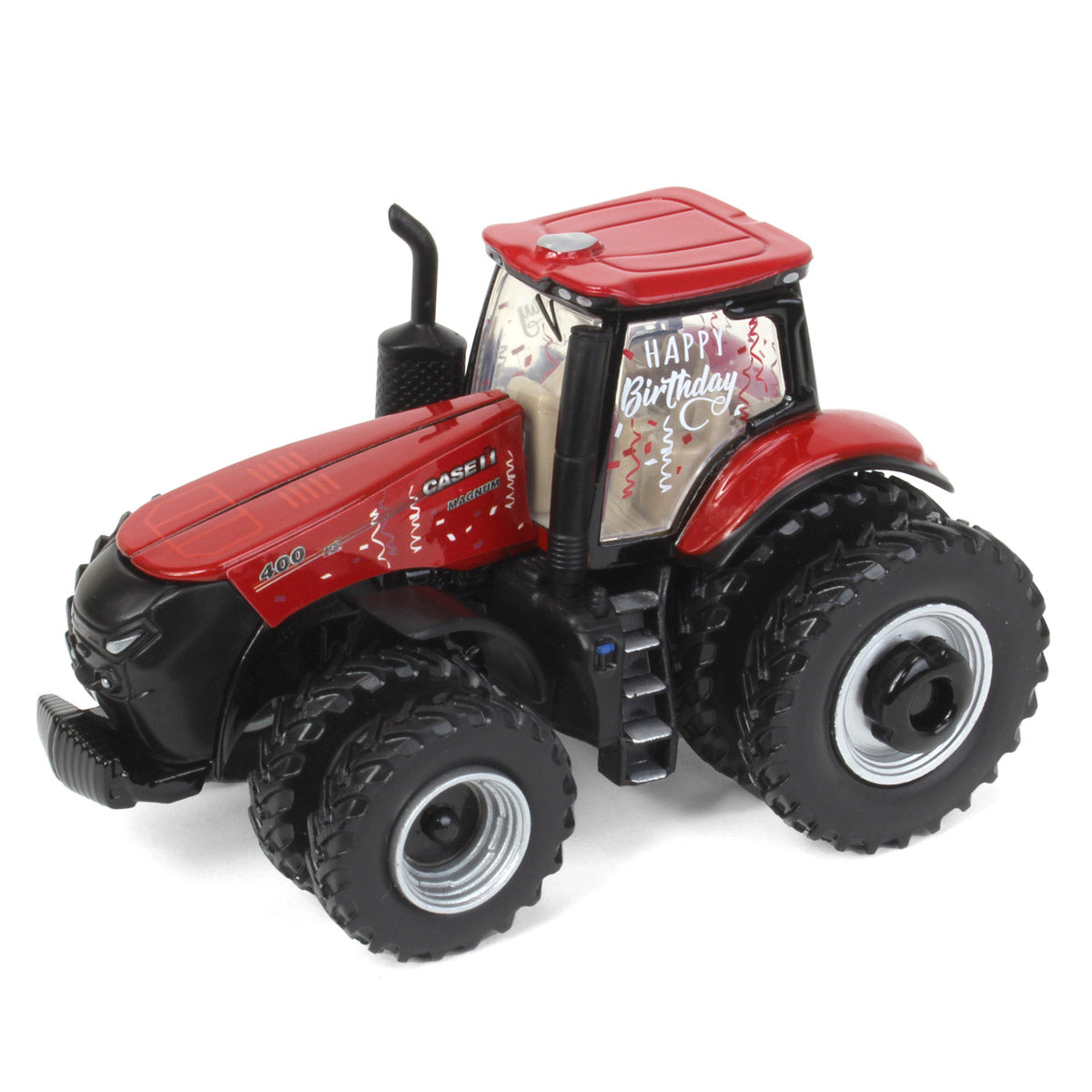 1/64 Case IH AFS Connect Magnum 400 "Happy Birthday" Tractor with Fron ...