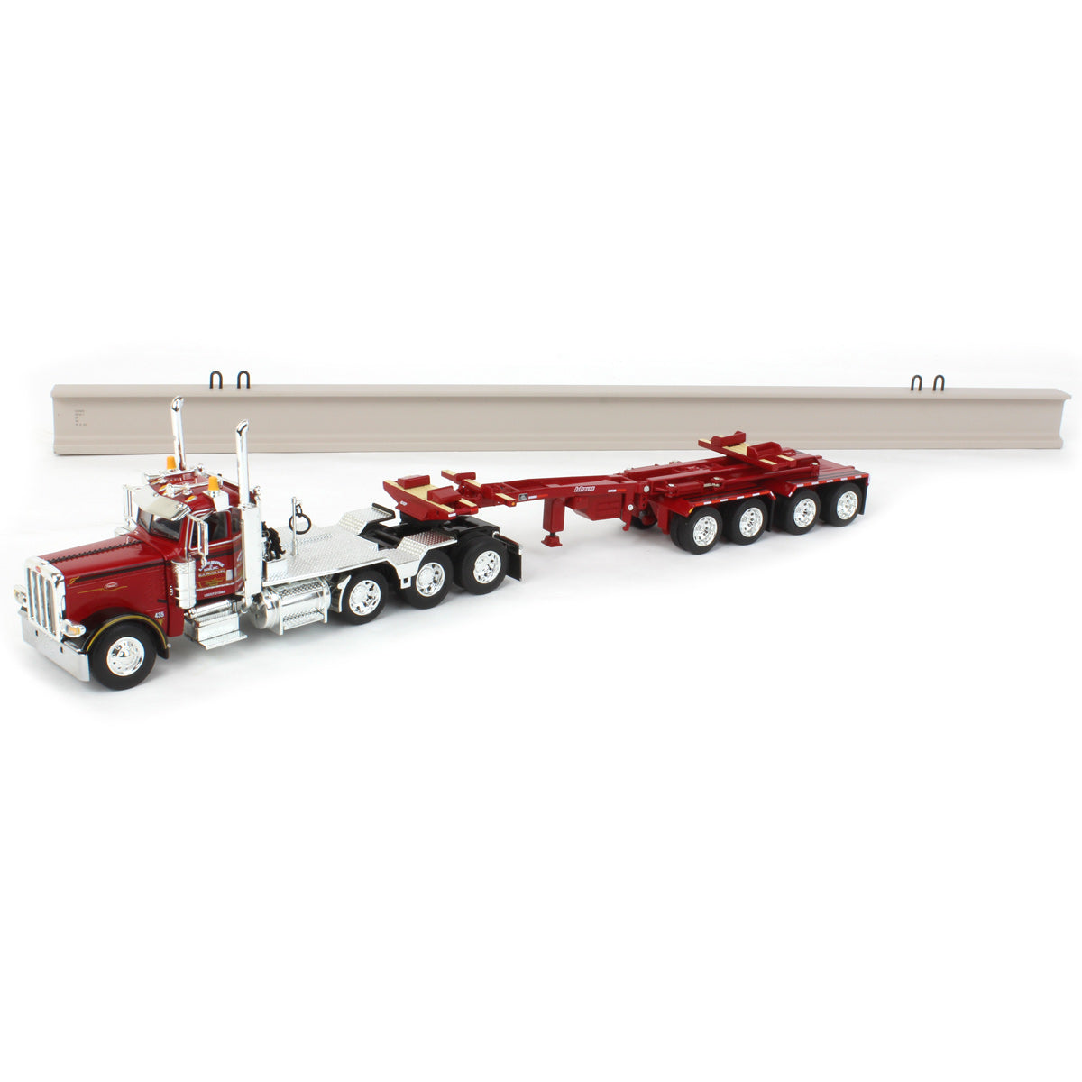69-1649 DCP 1/64 Peterbilt 389 Semi Truck with ERMC Hydra-Steer Trailer ...