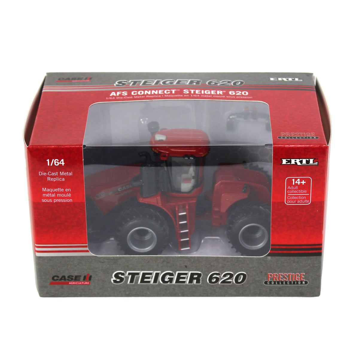 1/64 Case IH AFS Connect Steiger 620 Tractor with LSW Tires, ERTL Pres ...