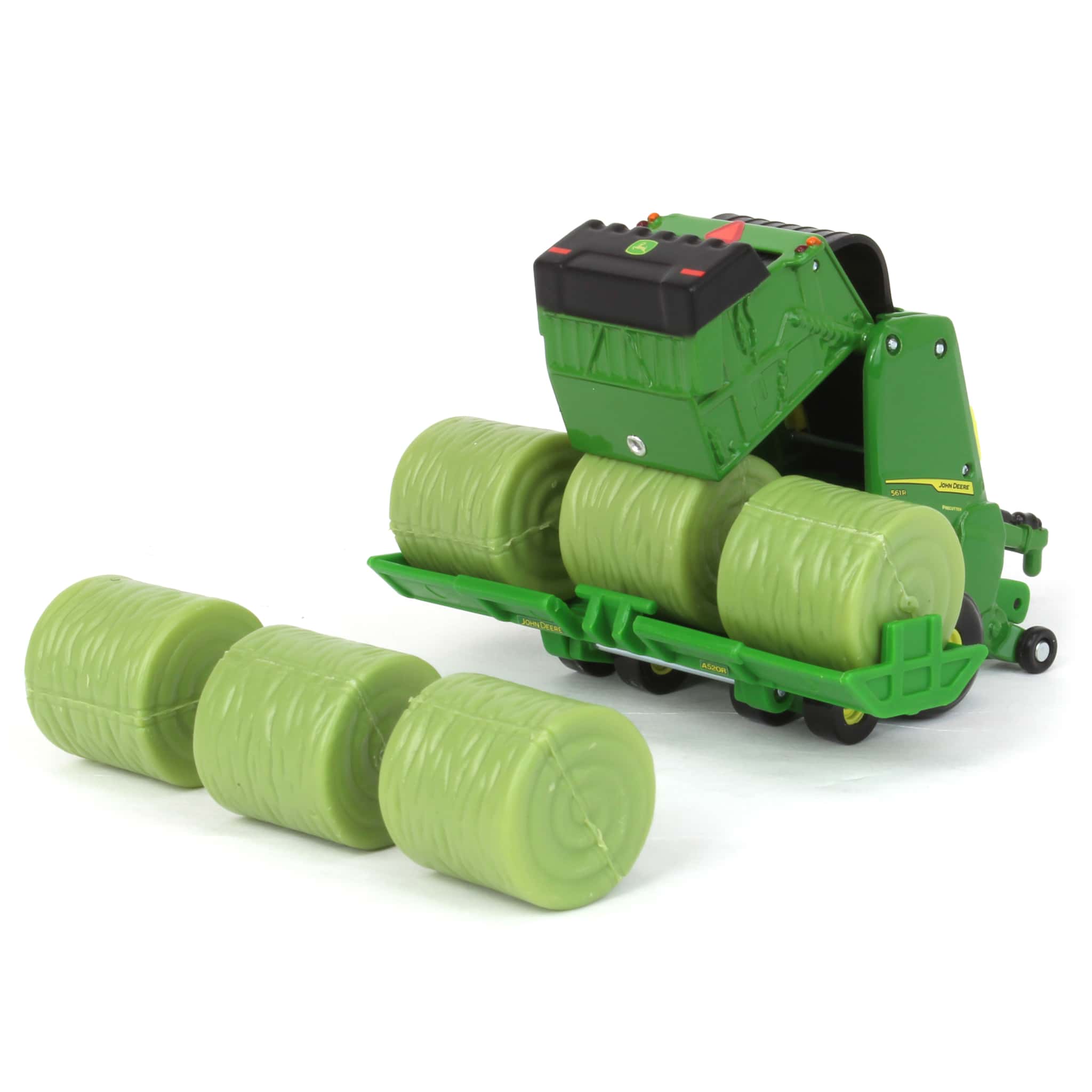 1/64 John Deere 561R Round Baler with 6 Bales by ERTL — Outback Toys