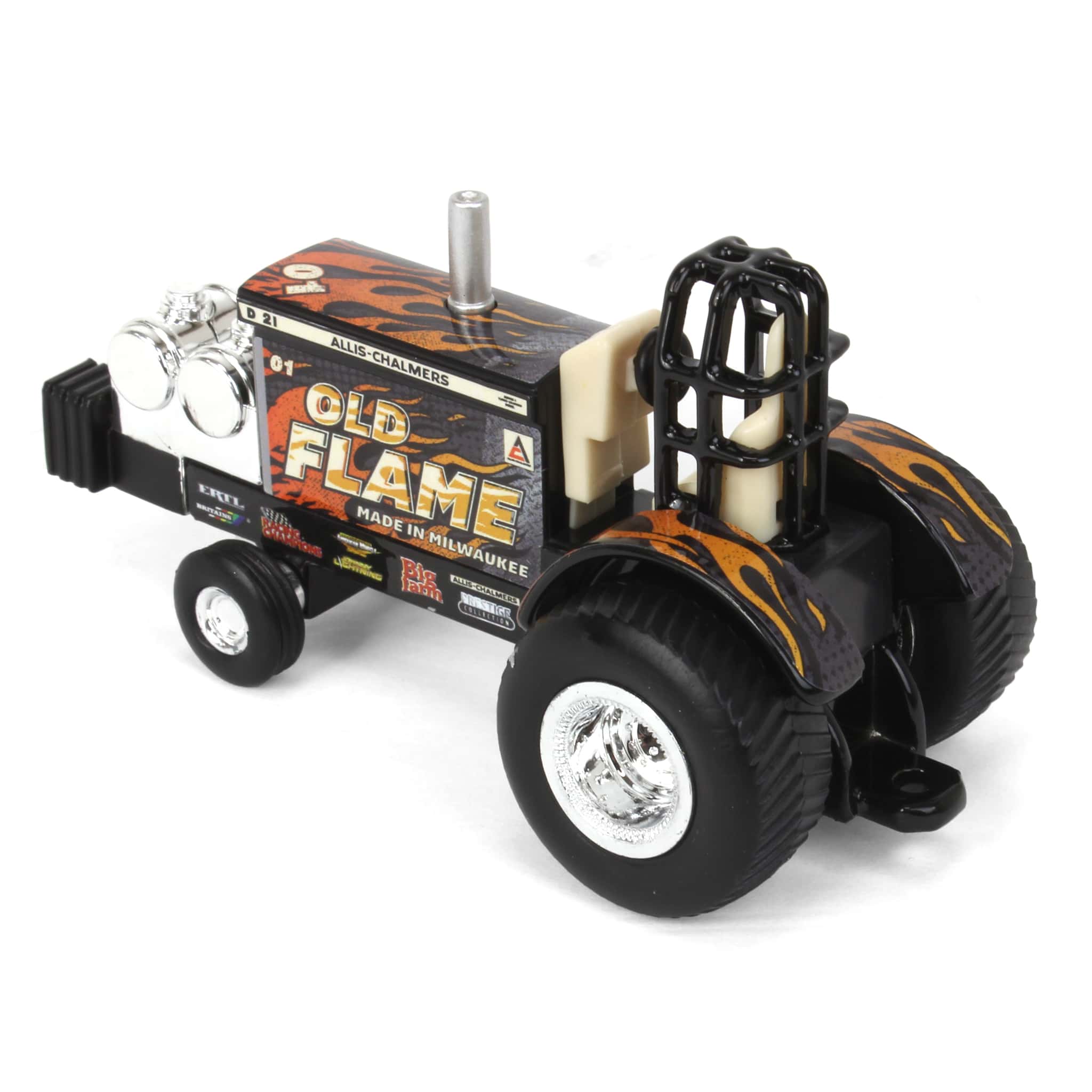 Chase Unit ~ 1/64 Allis Chalmers "Old Flame" Pulling Tractor — Outback Toys