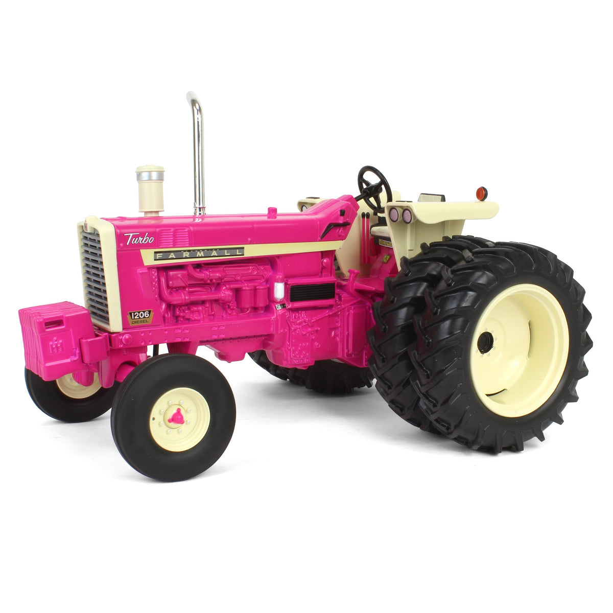 Pink Limited Edition ~ 1/16 IH Farmall 1206 Tractor with Rear Duals, E ...