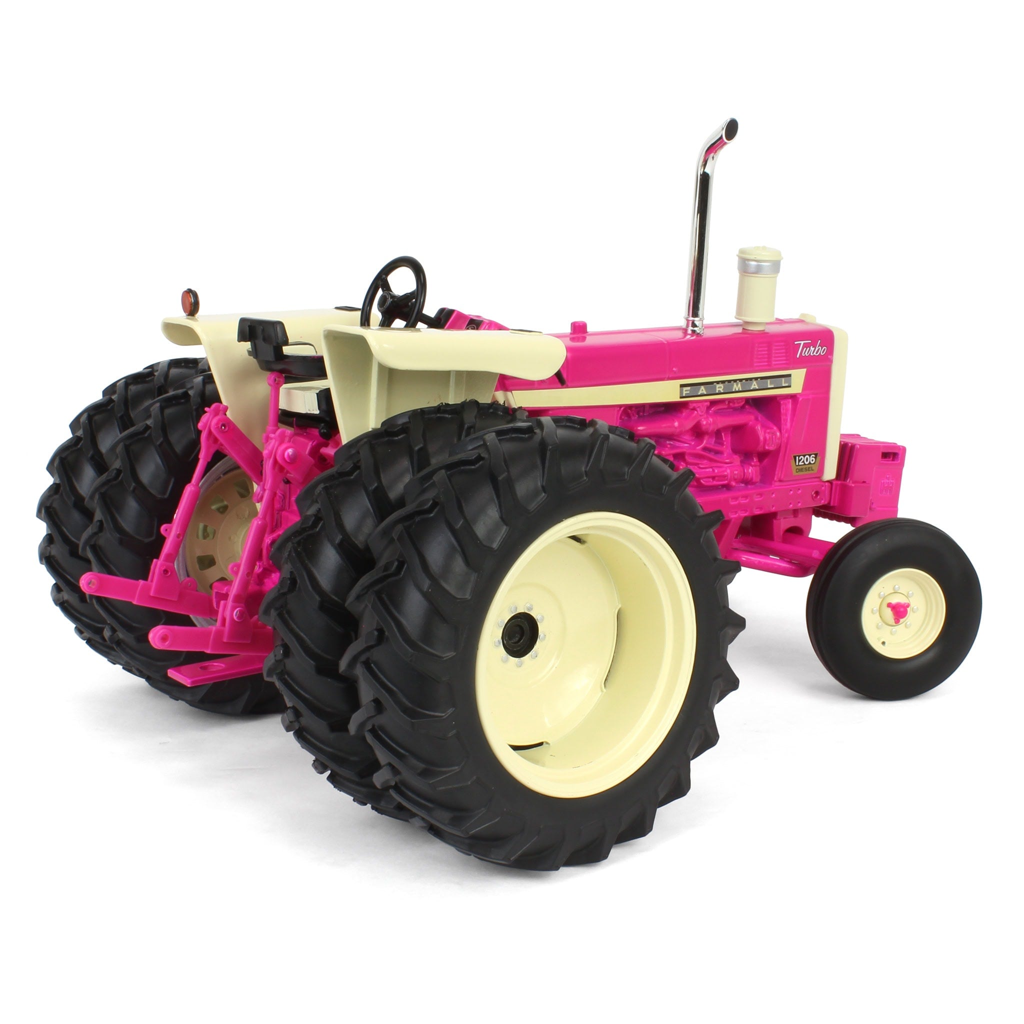 Pink Limited Edition ~ 1/16 IH Farmall 1206 Tractor with Rear Duals, E ...