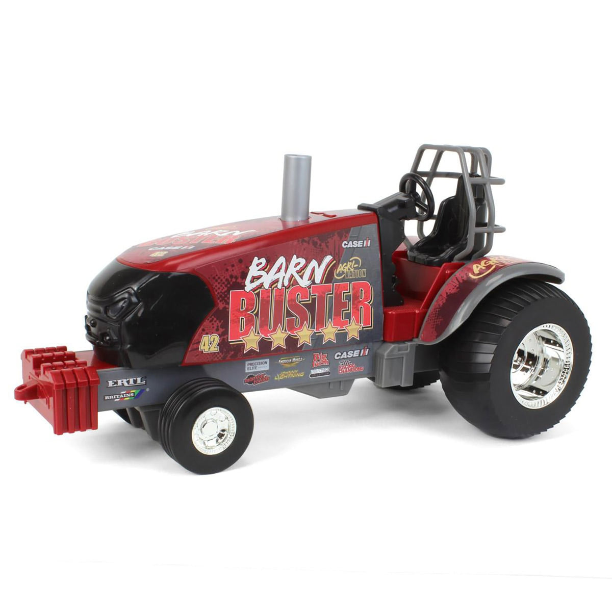 1/16 Big Farm Case IH Barn Buster Pulling Tractor by ERTL — Outback Toys