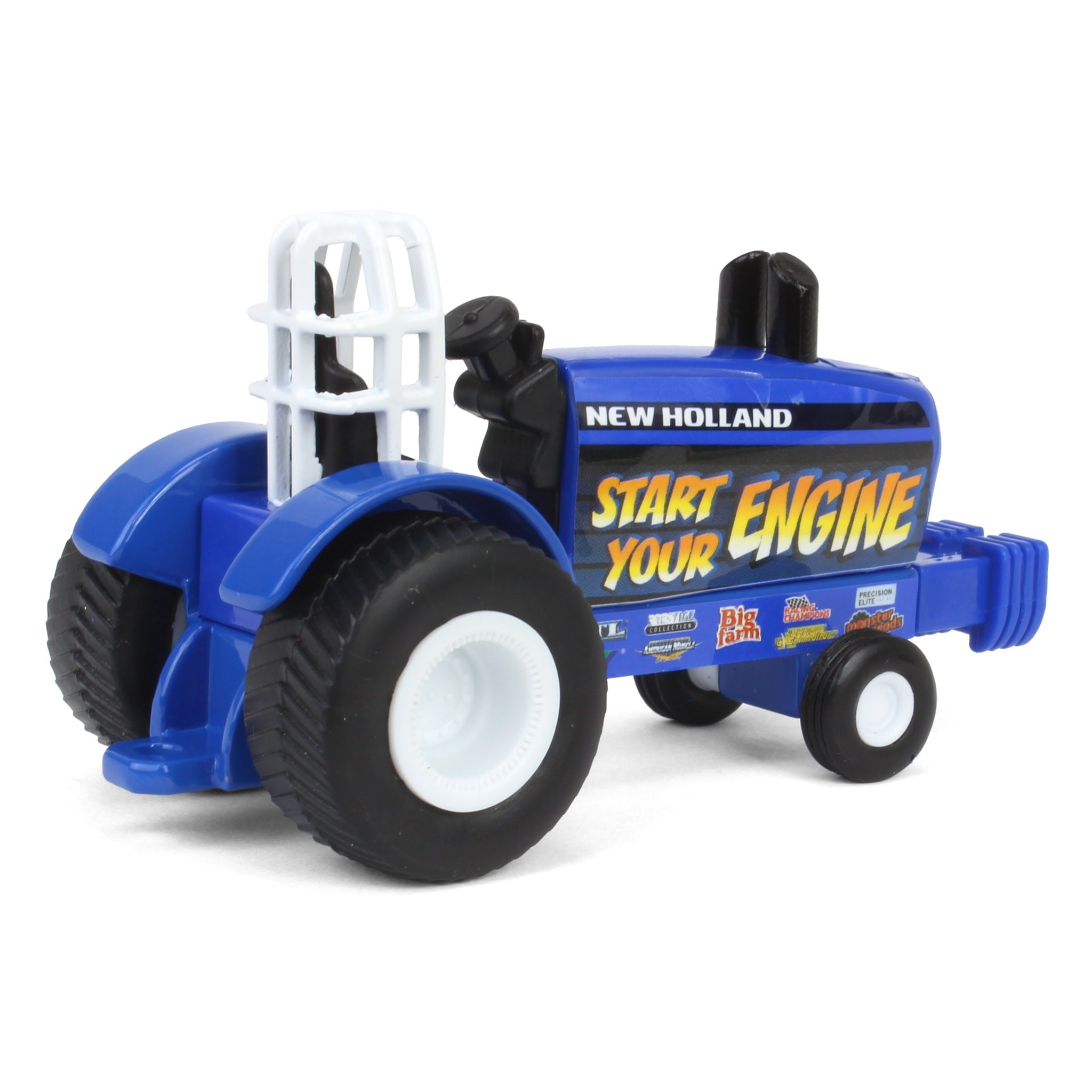 1/64 New Holland "Start Your Engine" Pulling Tractor by ERTL — Outback Toys