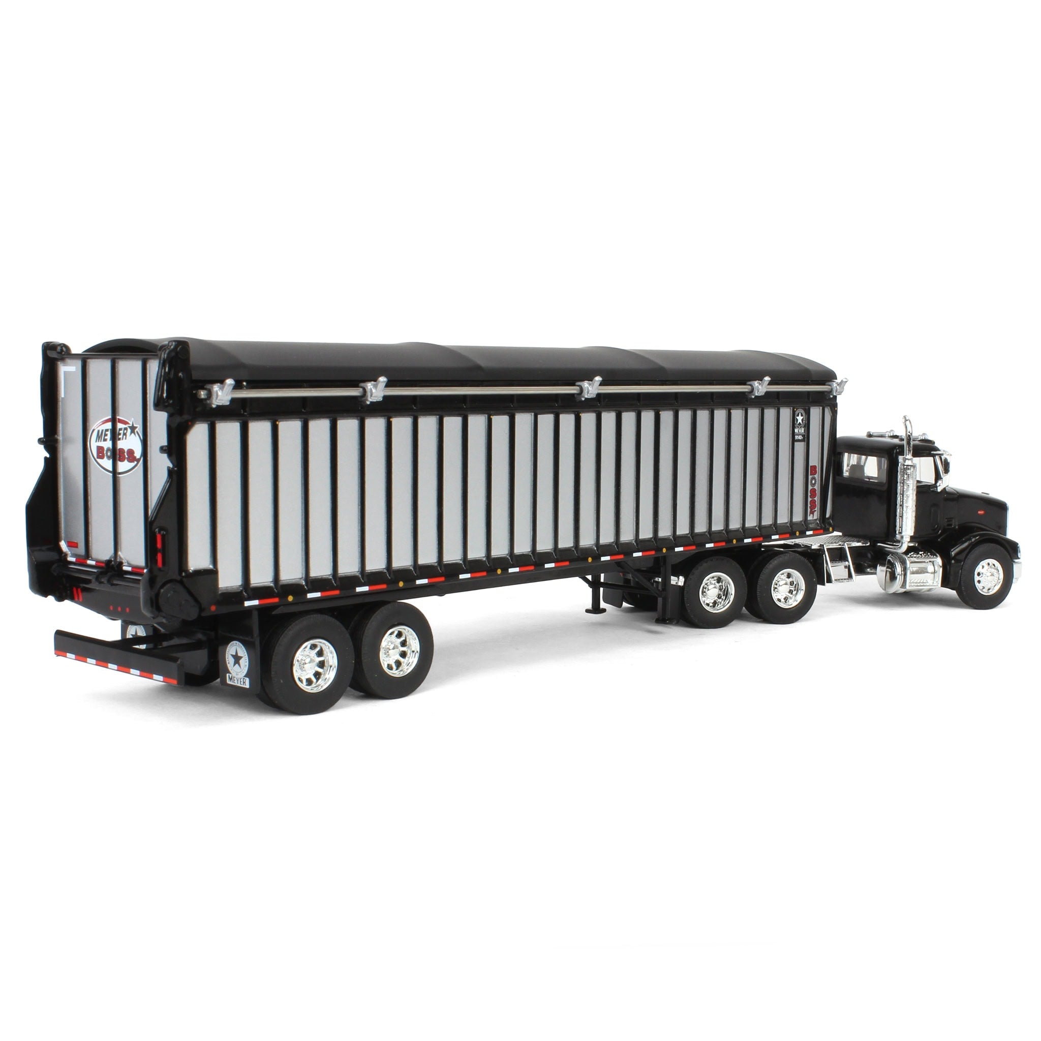 1/64 Peterbilt 385 with Meyer 9140RT Boss Silage Trailer, 2024 Wiscons ...