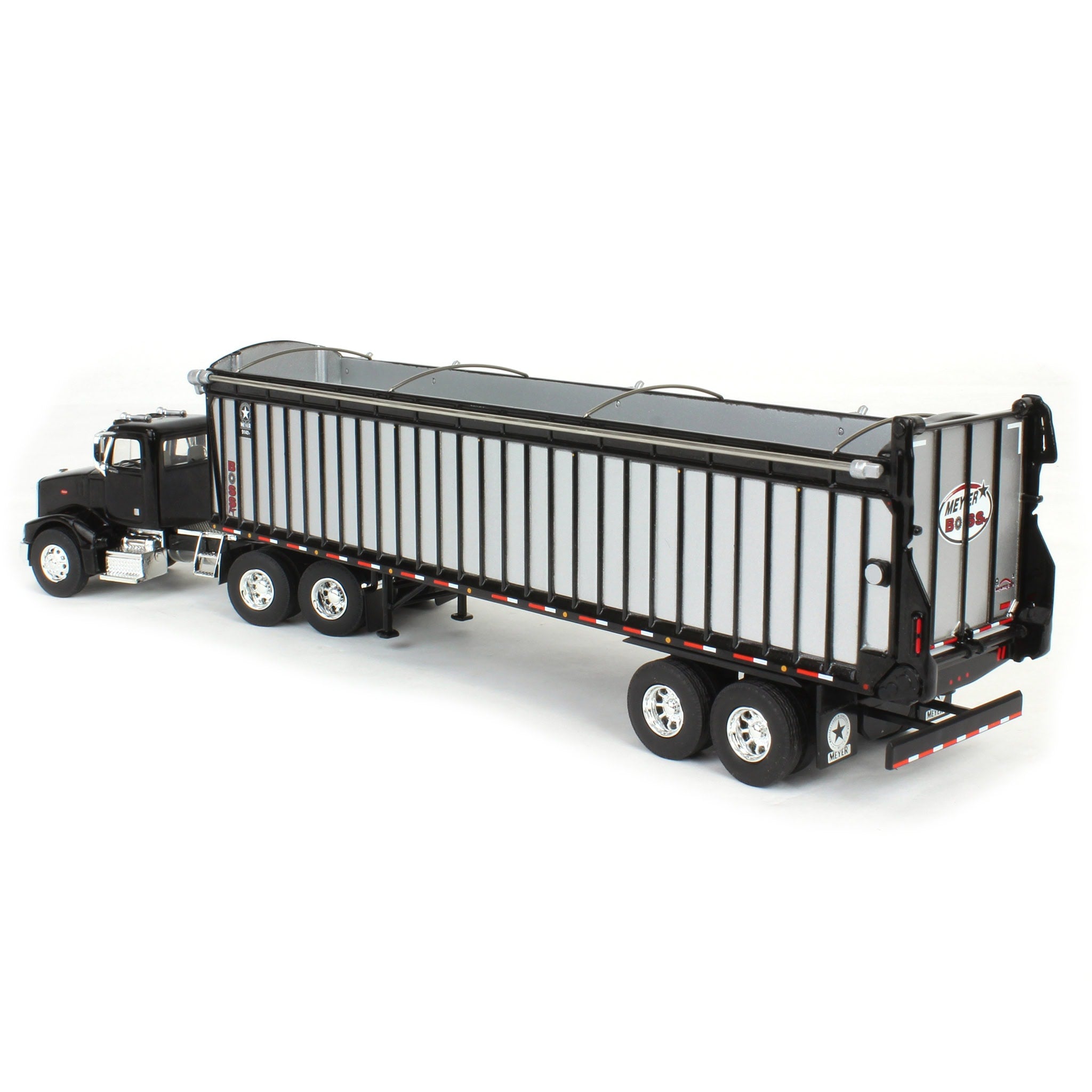 1/64 Peterbilt 385 with Meyer 9140RT Boss Silage Trailer, 2024 Wiscons ...