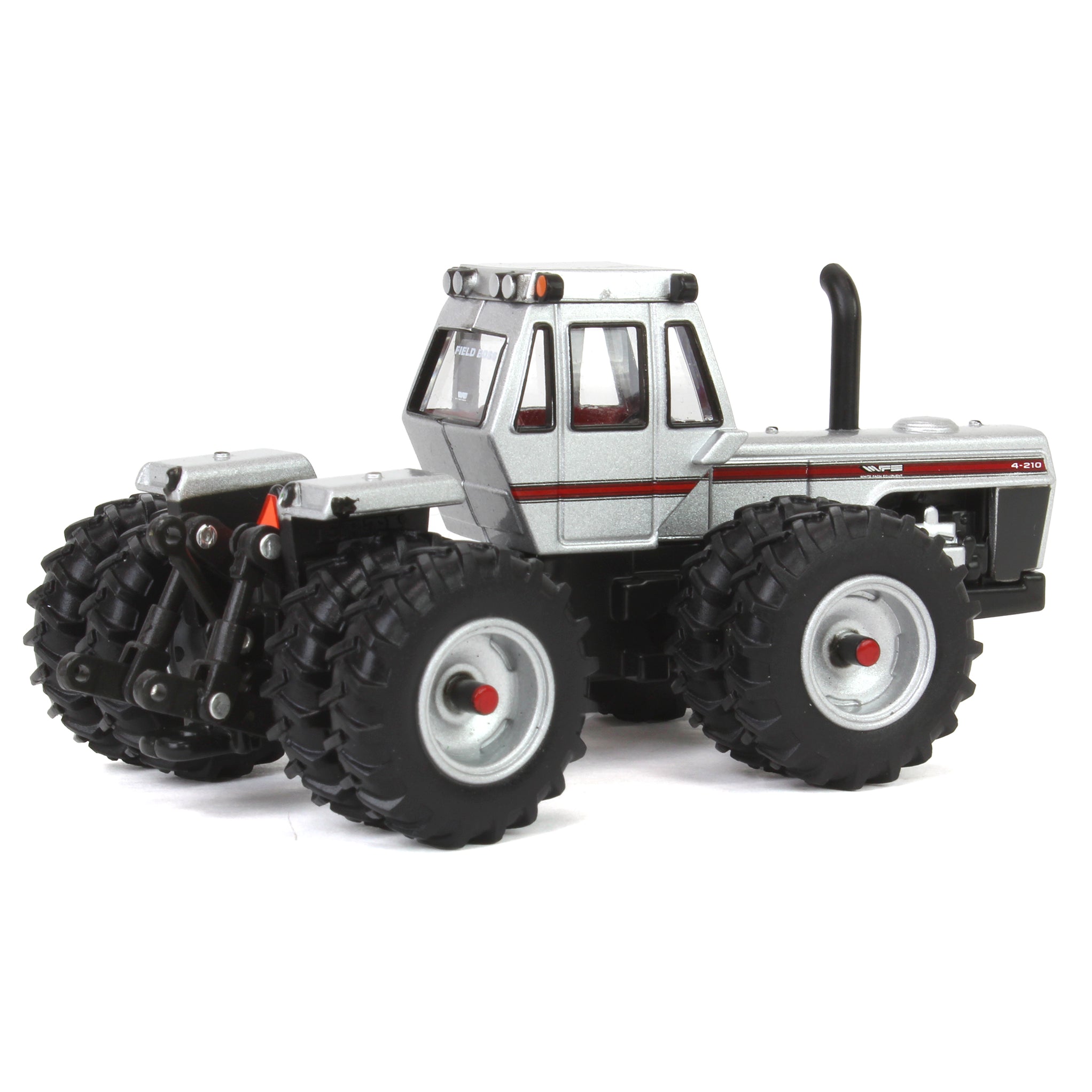 1/64 White 4-210 4WD Tractor with Duals, 2024 National Farm Toy Museum ...