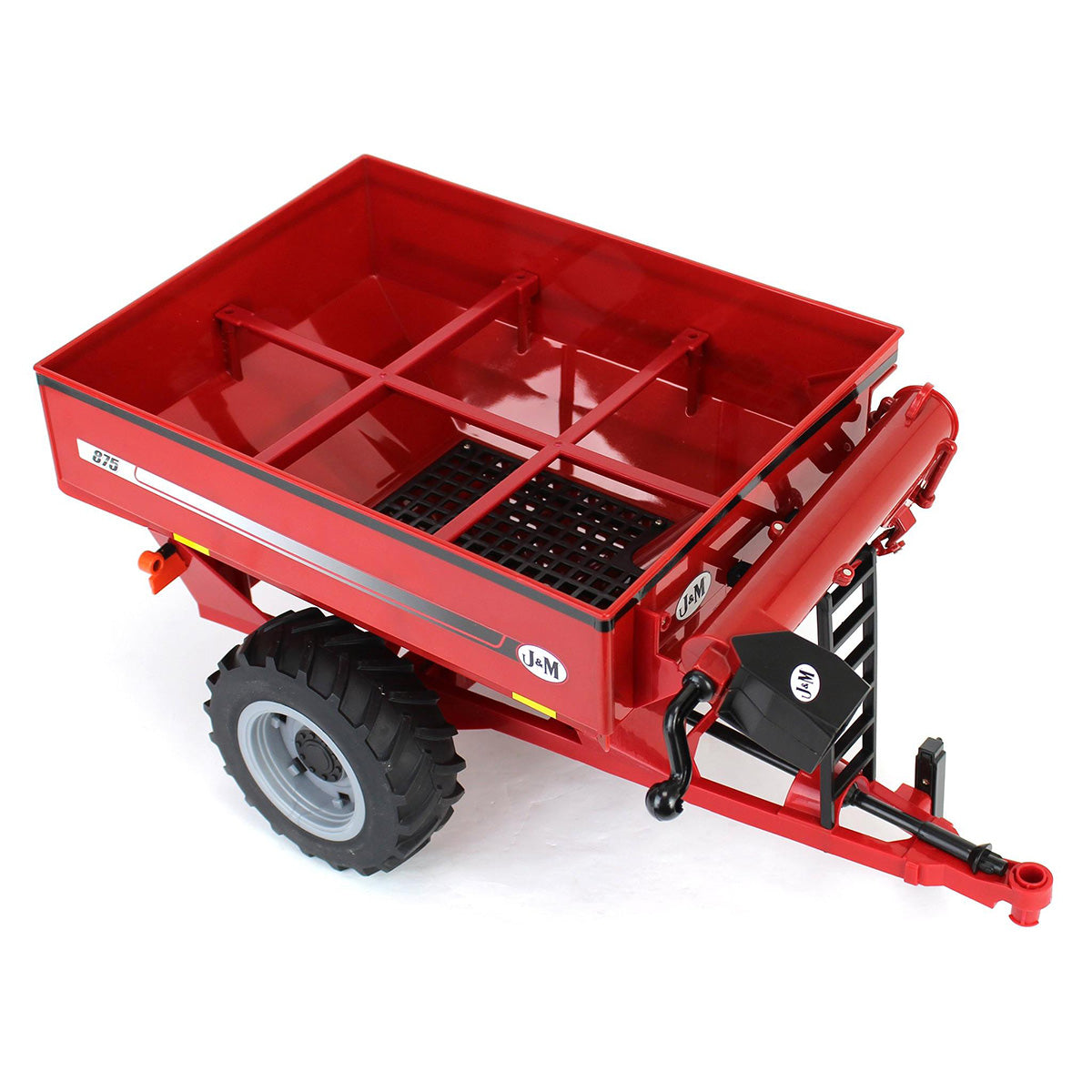 1/16 Case IH 8240 Combine & Red J&M 875 Grain Cart Set, ERTL Big Farm ...